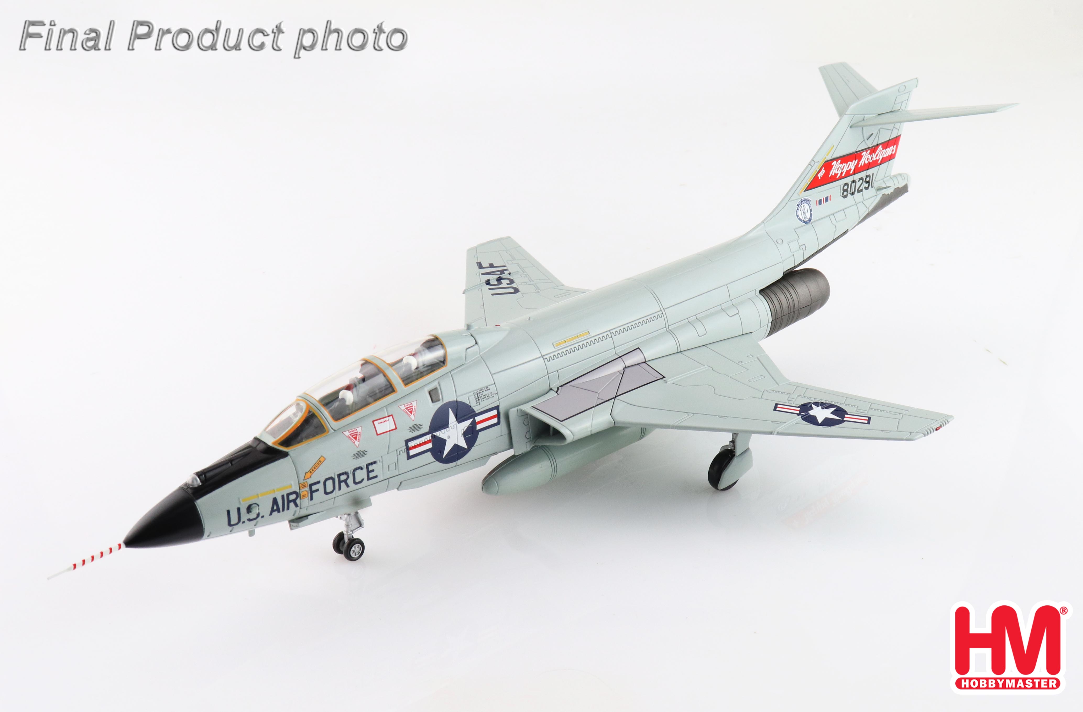 F-101B Vooodoo "The Happy Hooligans" 58-0291, USAF, 1975