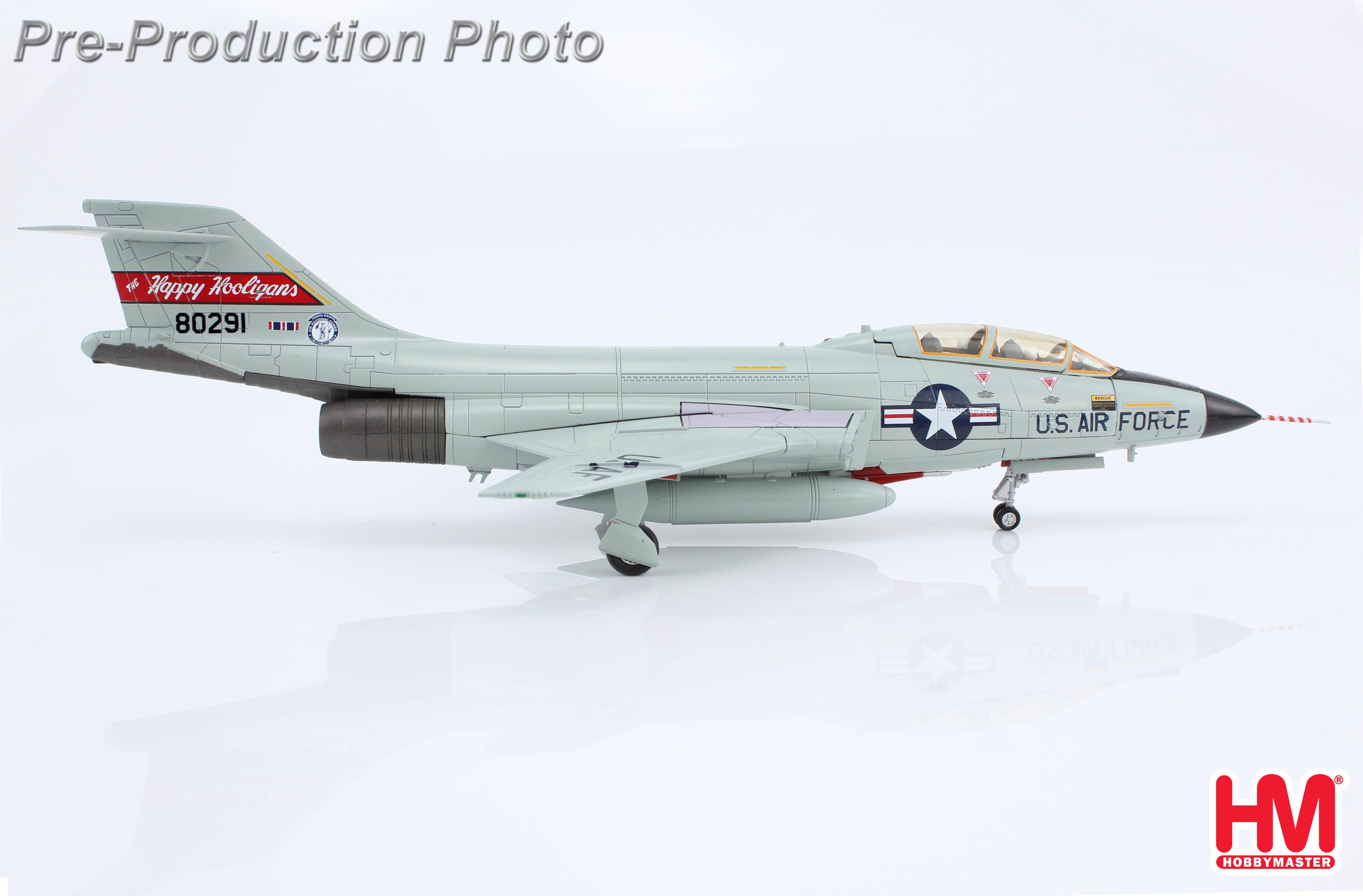 F-101B Vooodoo "The Happy Hooligans" 58-0291, USAF, 1975