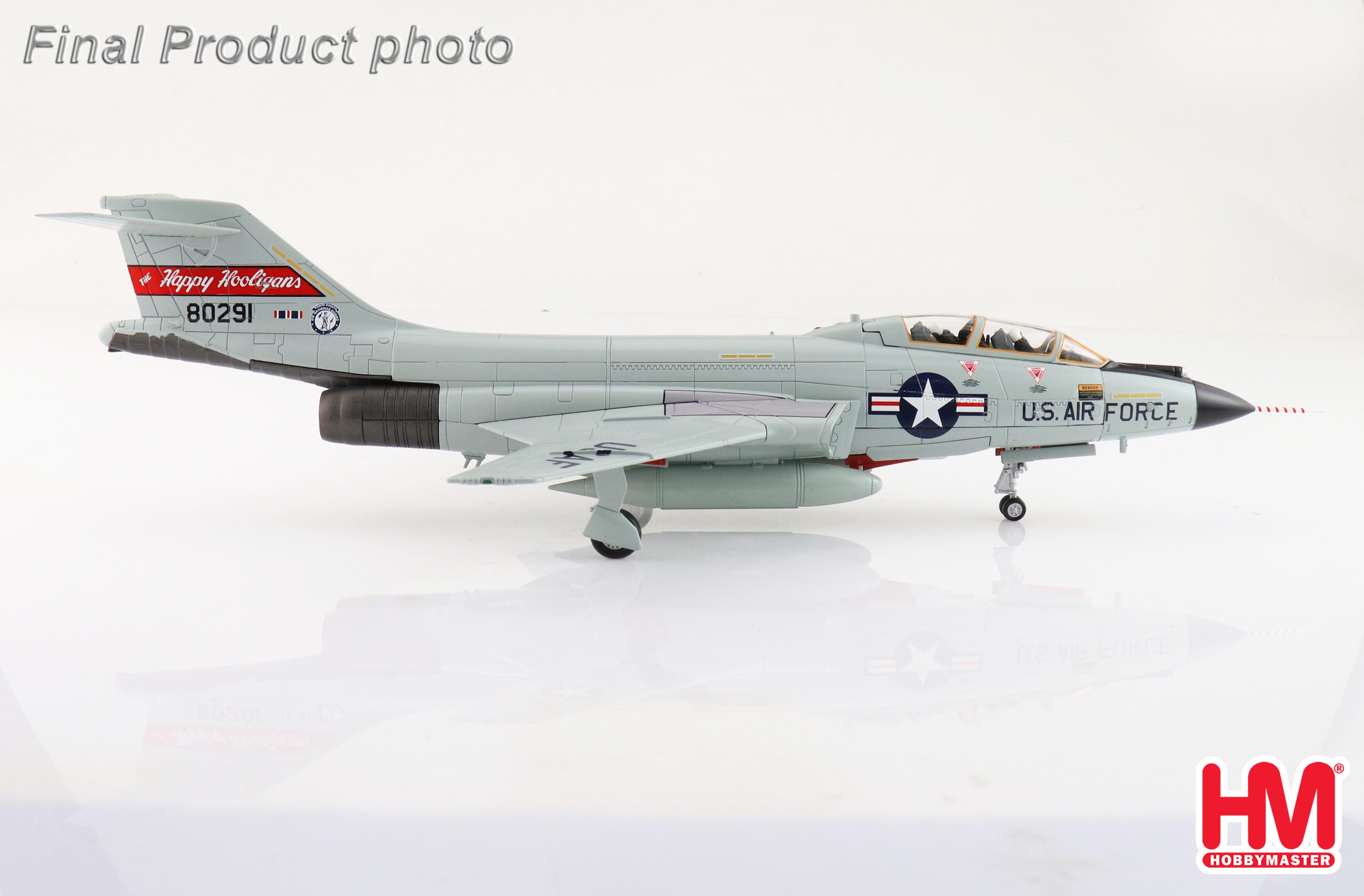 F-101B Vooodoo "The Happy Hooligans" 58-0291, USAF, 1975