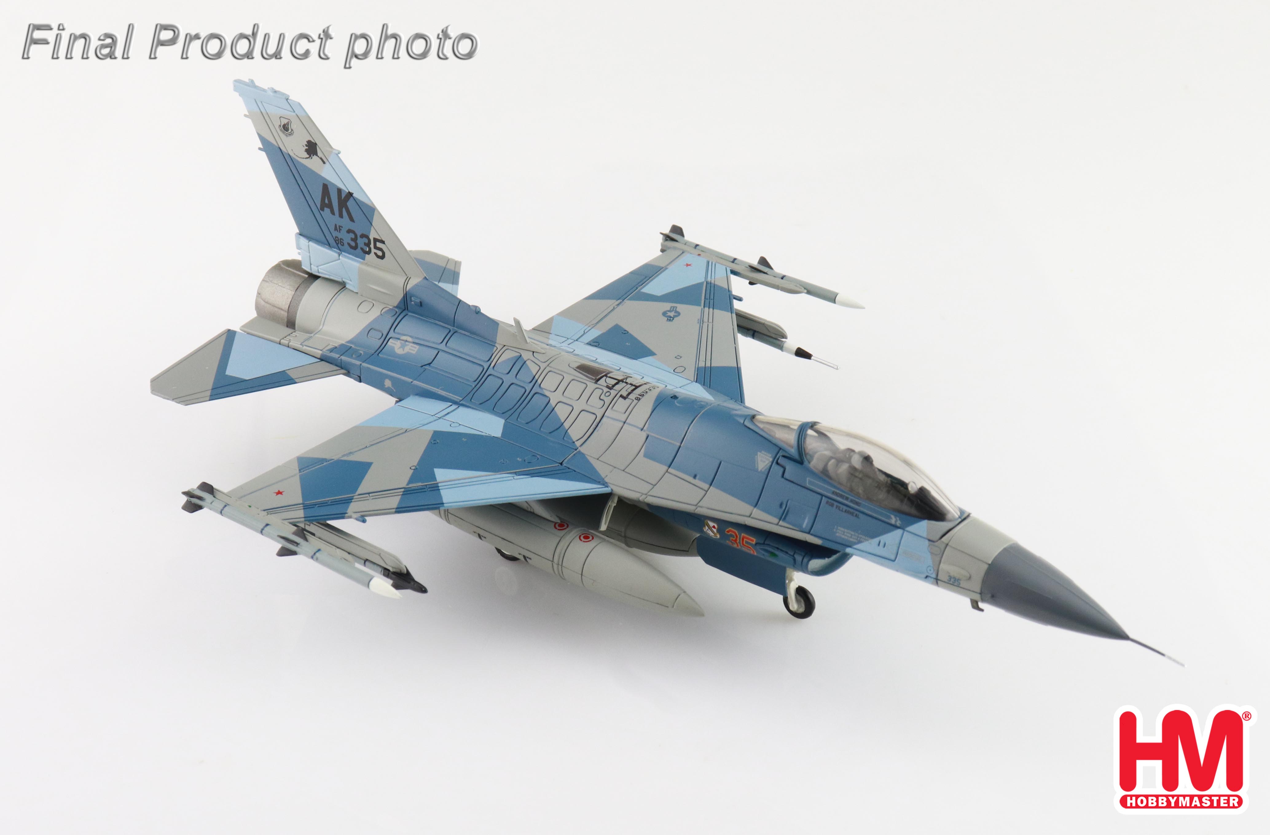 Lockheed F-16C "Blue Splinter" 86-0335, 354th Wing, 18th AGRS, Eielson ...