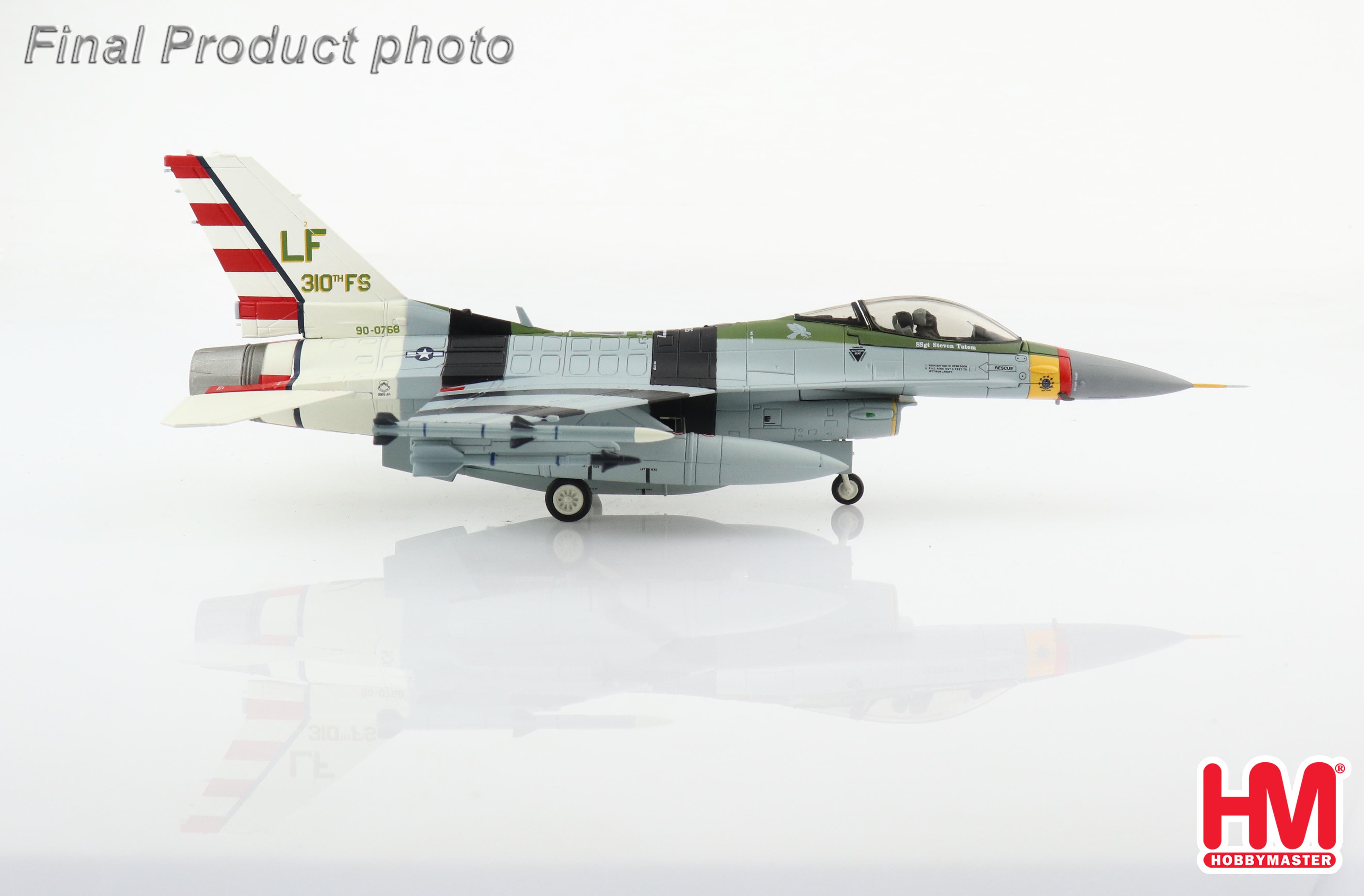 F-16C "Passionate Patsy" 90-0768, Luke Air Force Base, 2022 "310th FS ...