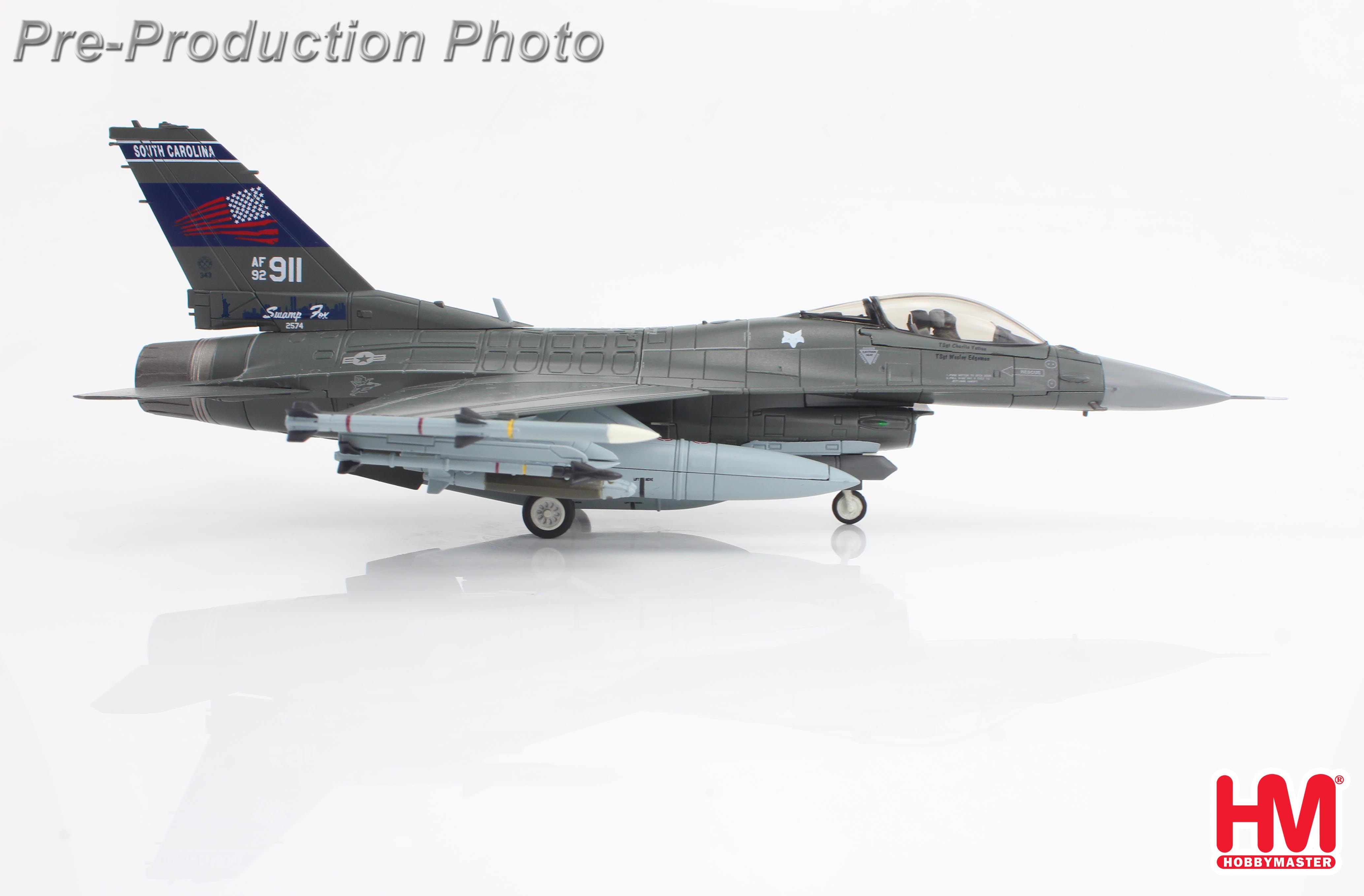 F-16C Fighting Falcon 92-3911, 157th FS, South Carolina ANG, Sept 2020