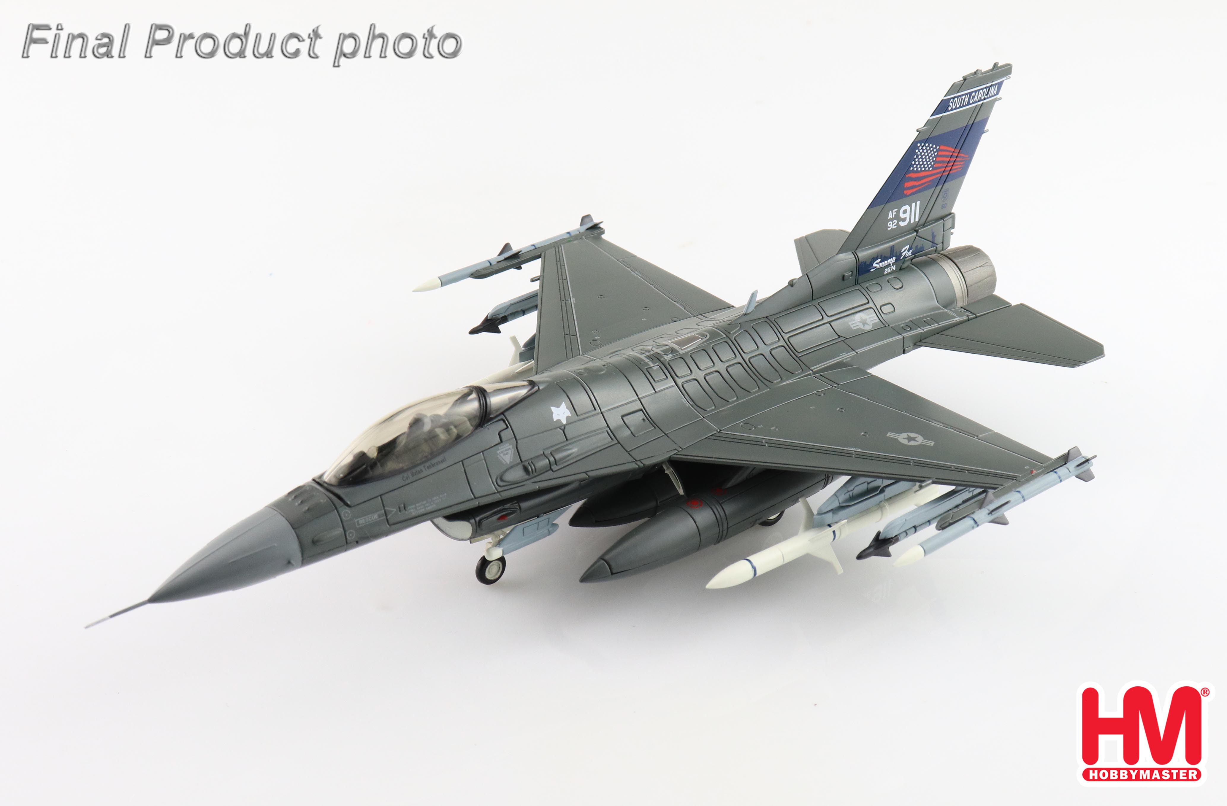 F-16C Fighting Falcon 92-3911, 157th FS, South Carolina ANG, Sept 2020