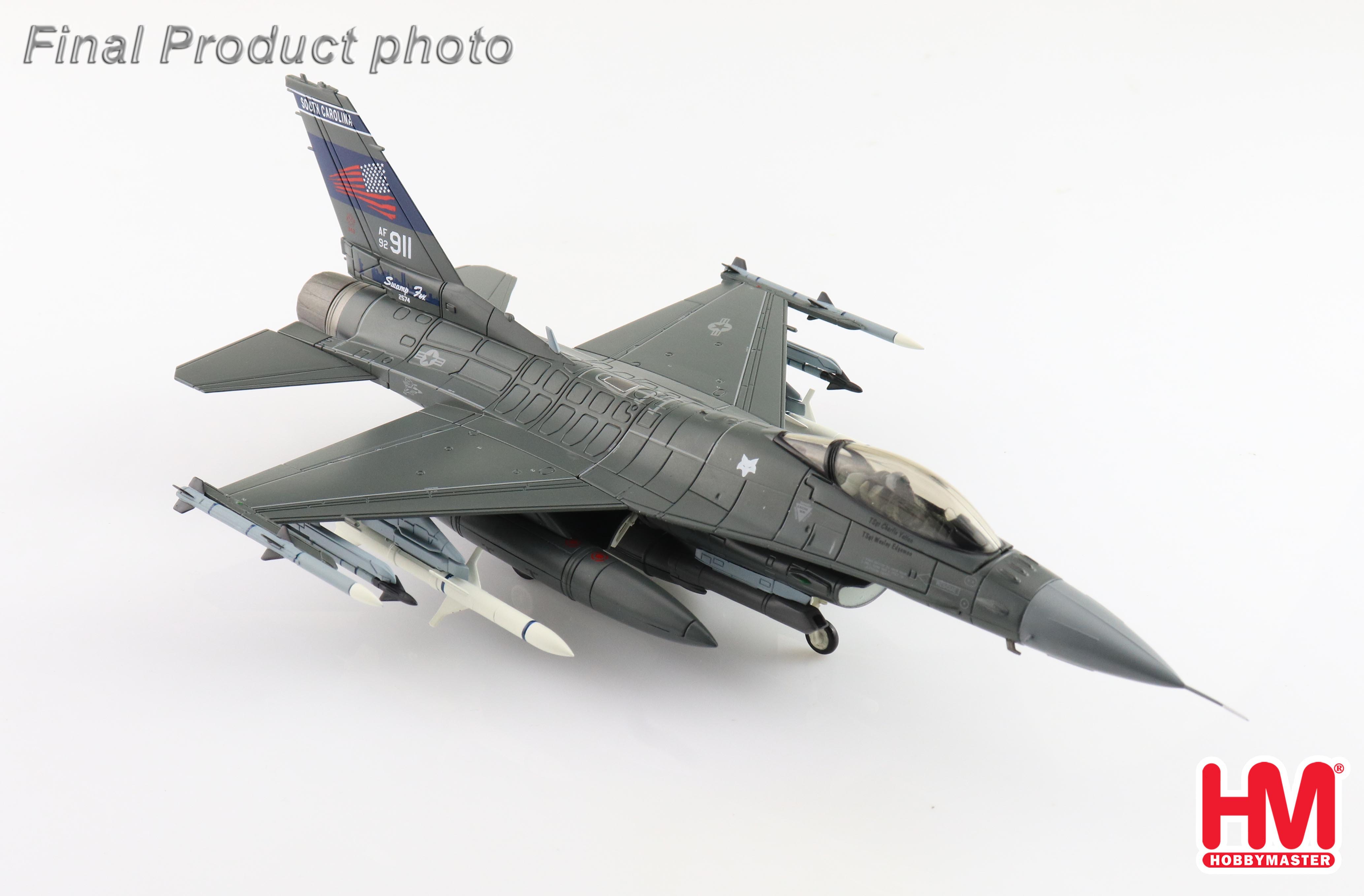 F-16C Fighting Falcon 92-3911, 157th FS, South Carolina ANG, Sept 2020