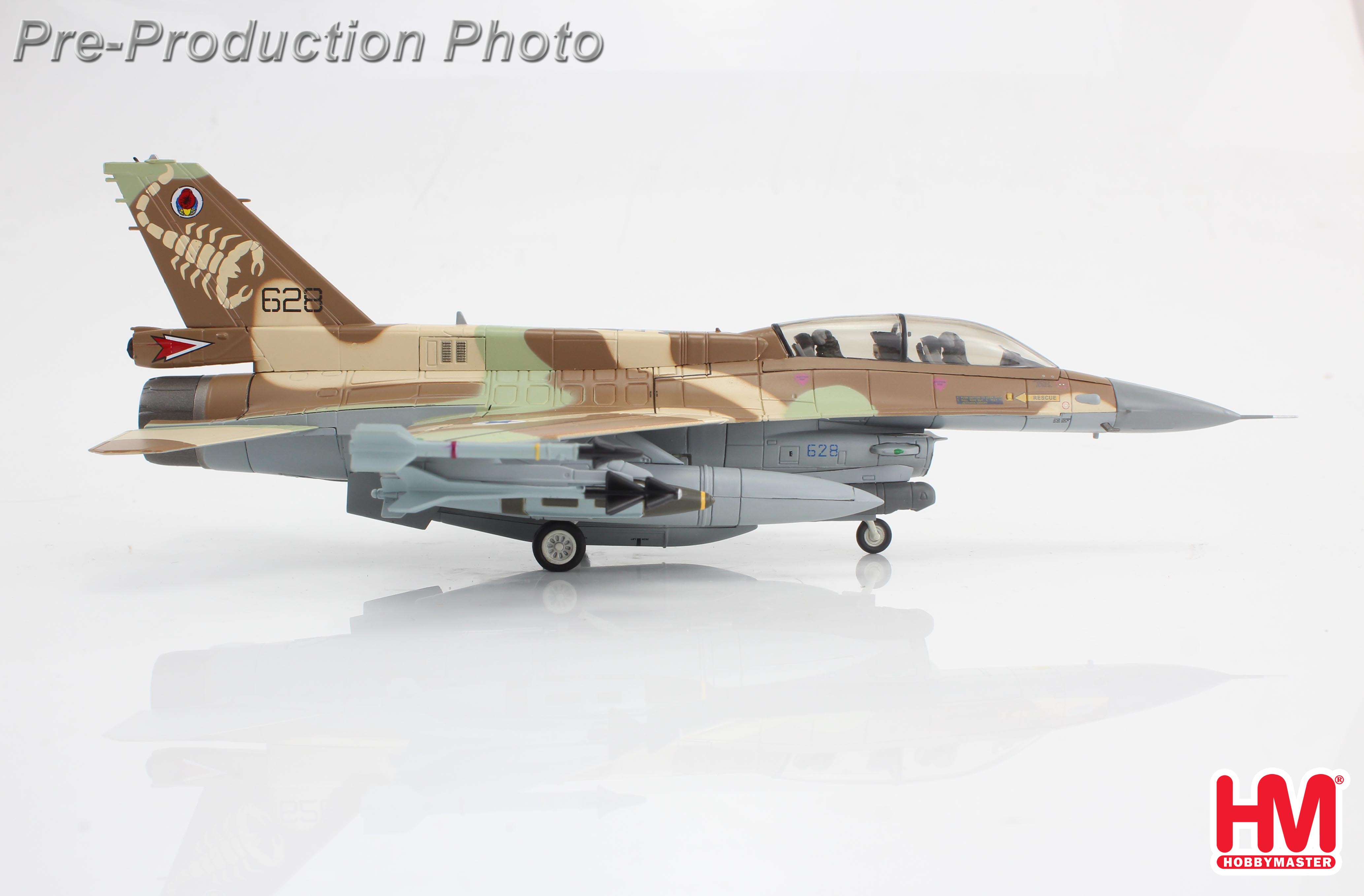 F-16D Barak 628, 105 Squadron "The Scorpion", IAF (with 4 x GBU-31)