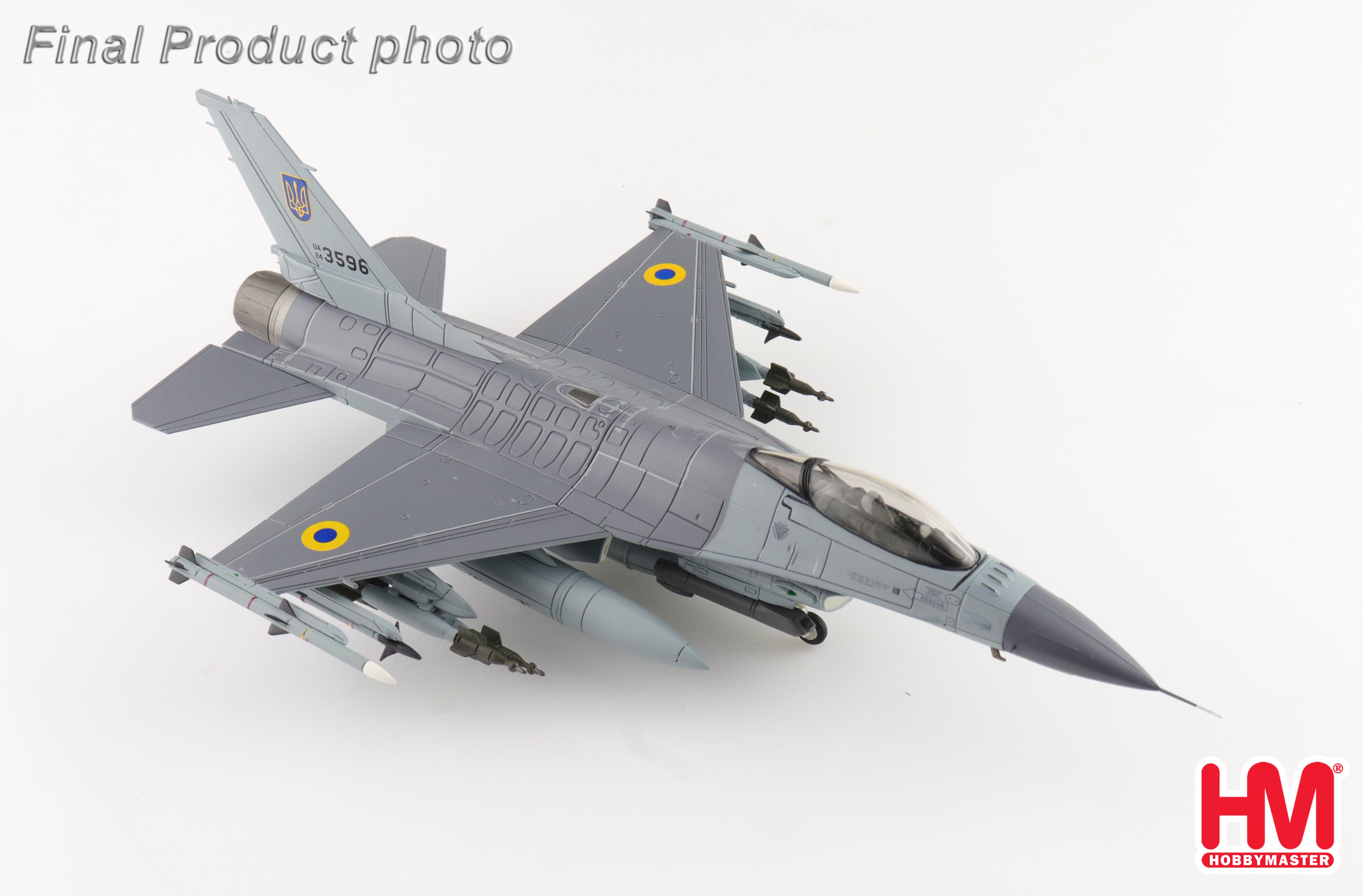 F-16AM "Ukrainian Air Force" UA24-3596, Ukraine, August 2024 (with ...