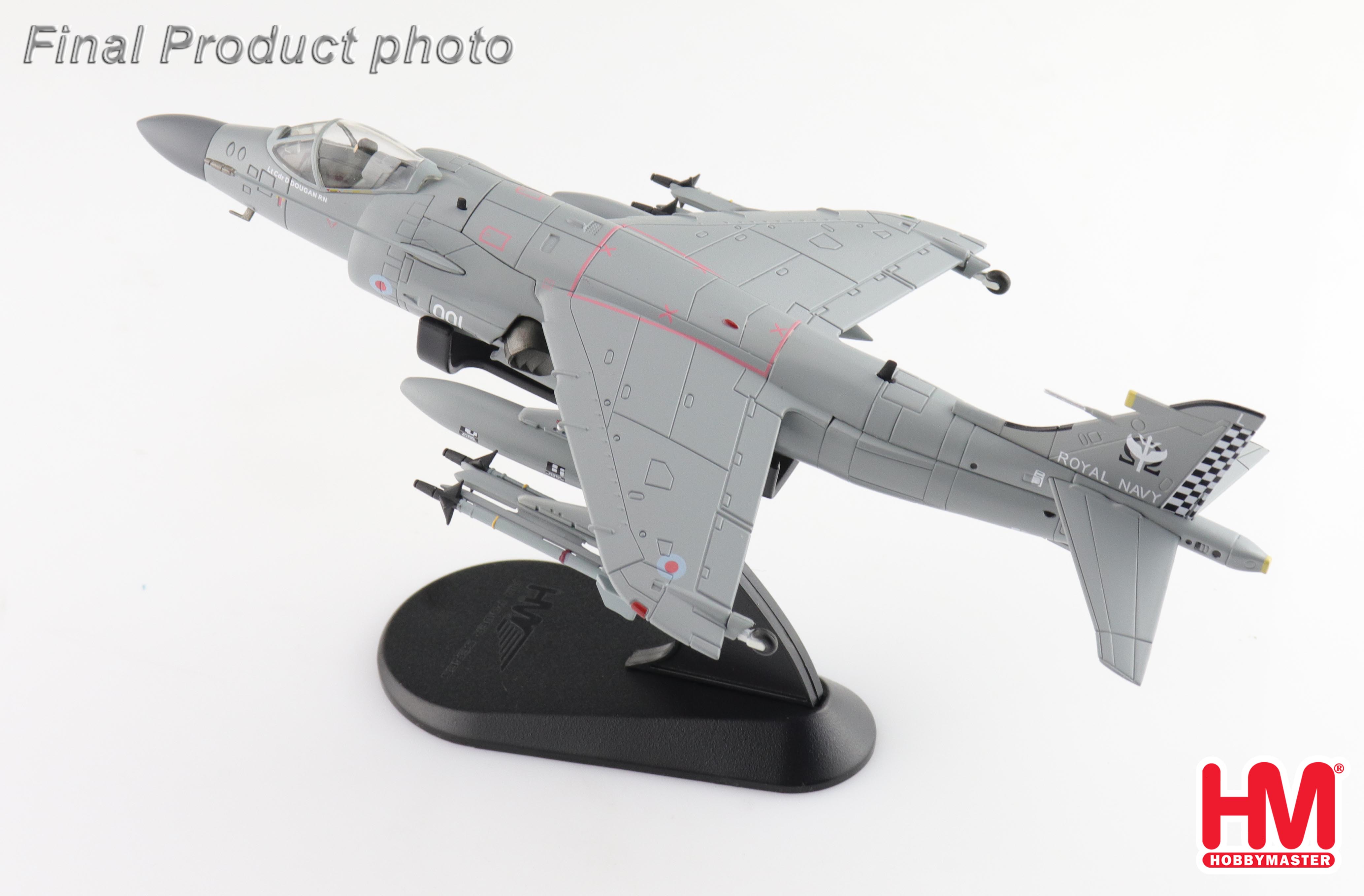Sea Harrier FA.2 ZH796, Royal Navy, 2018 (w/ Sea Eagle missiles)