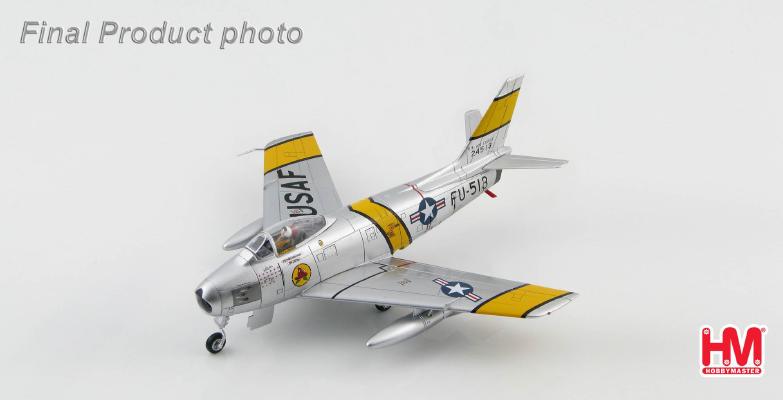 North American F 86f Sabre52 4513 Flown By Major James Jabara 334th Fs