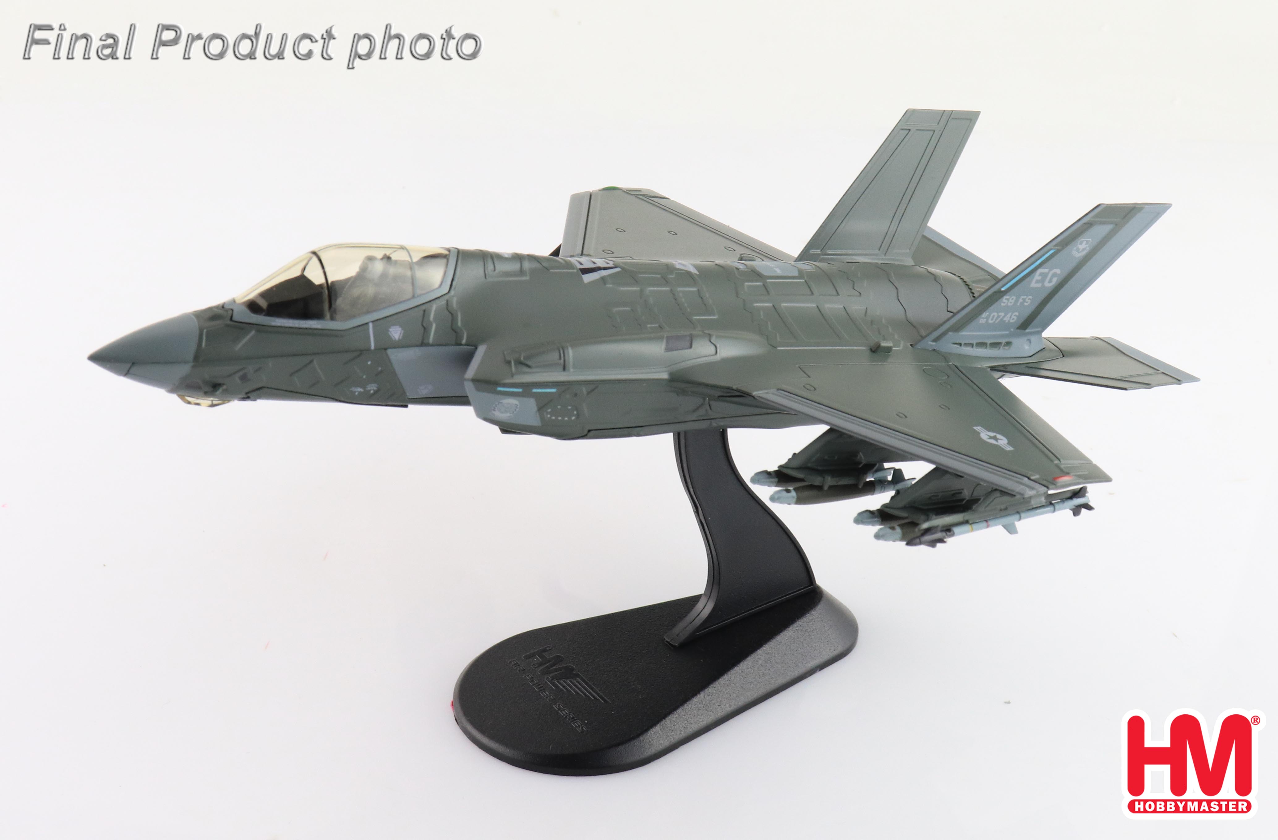 Lokheed F-35A Lightning II 08-0746, 58th FS, USAF, Elgin AFB, 2018