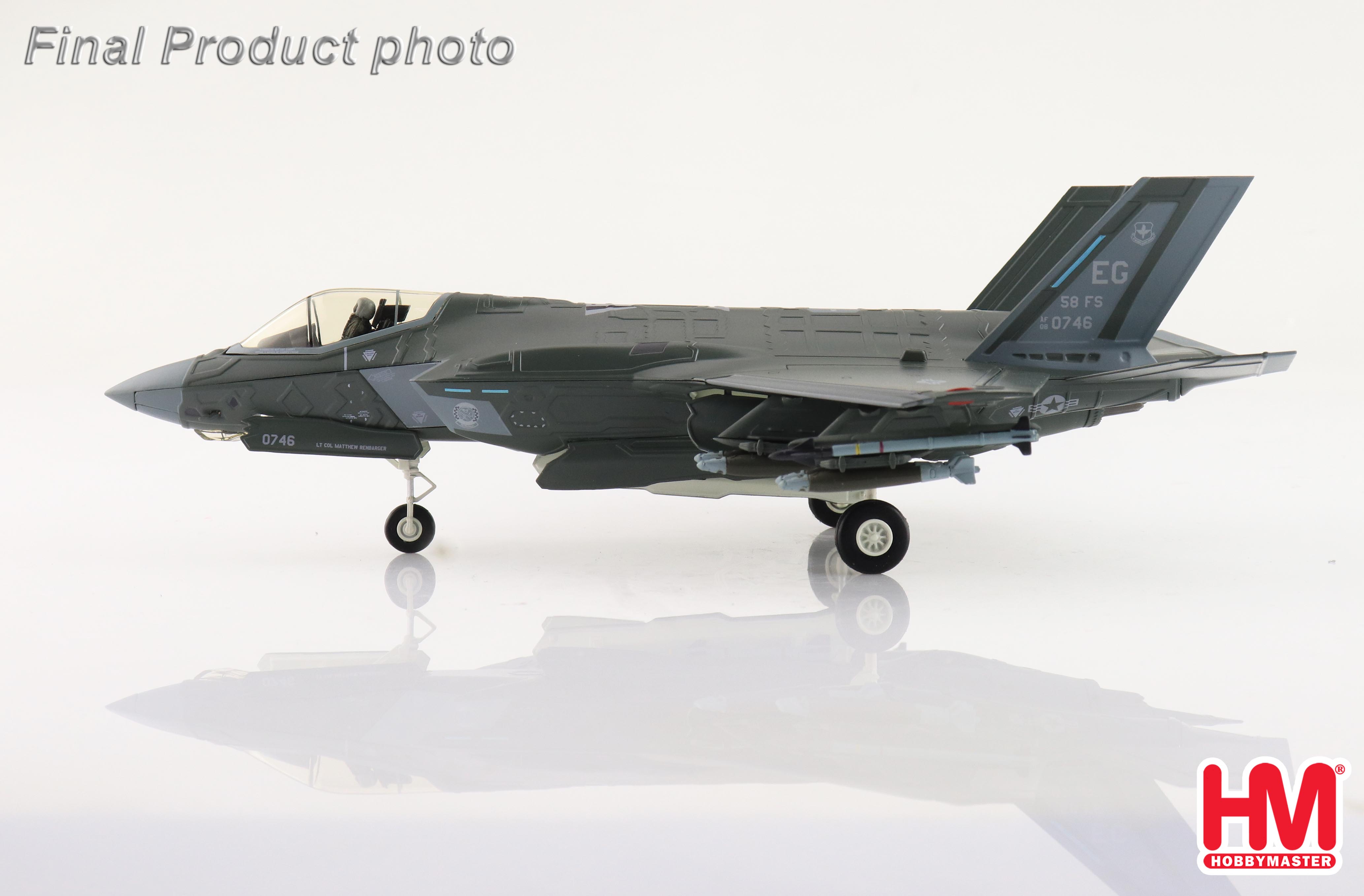 Lokheed F-35A Lightning II 08-0746, 58th FS, USAF, Elgin AFB, 2018