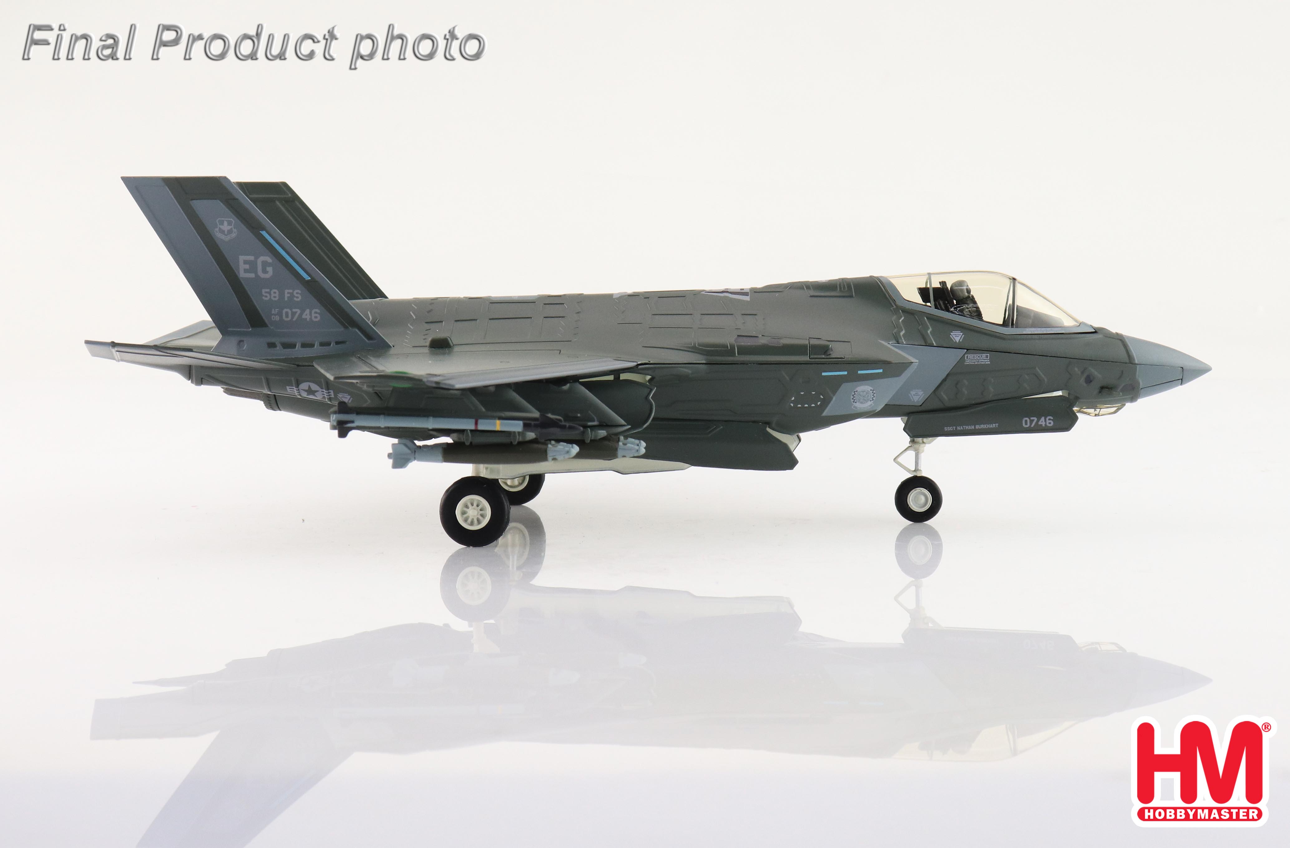 Lokheed F-35A Lightning II 08-0746, 58th FS, USAF, Elgin AFB, 2018