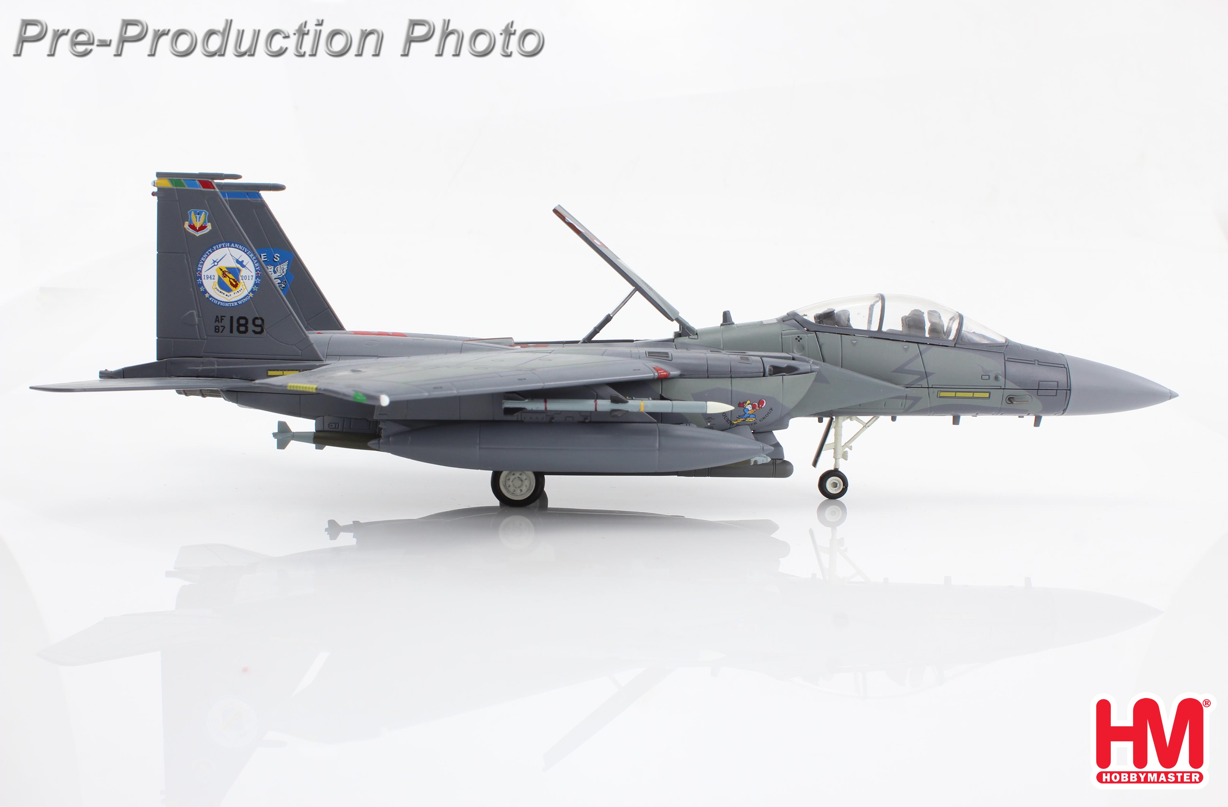 F-15E "4th FW 75th Anniversary" 87-0189, Seymour Johnson AFB, 2018