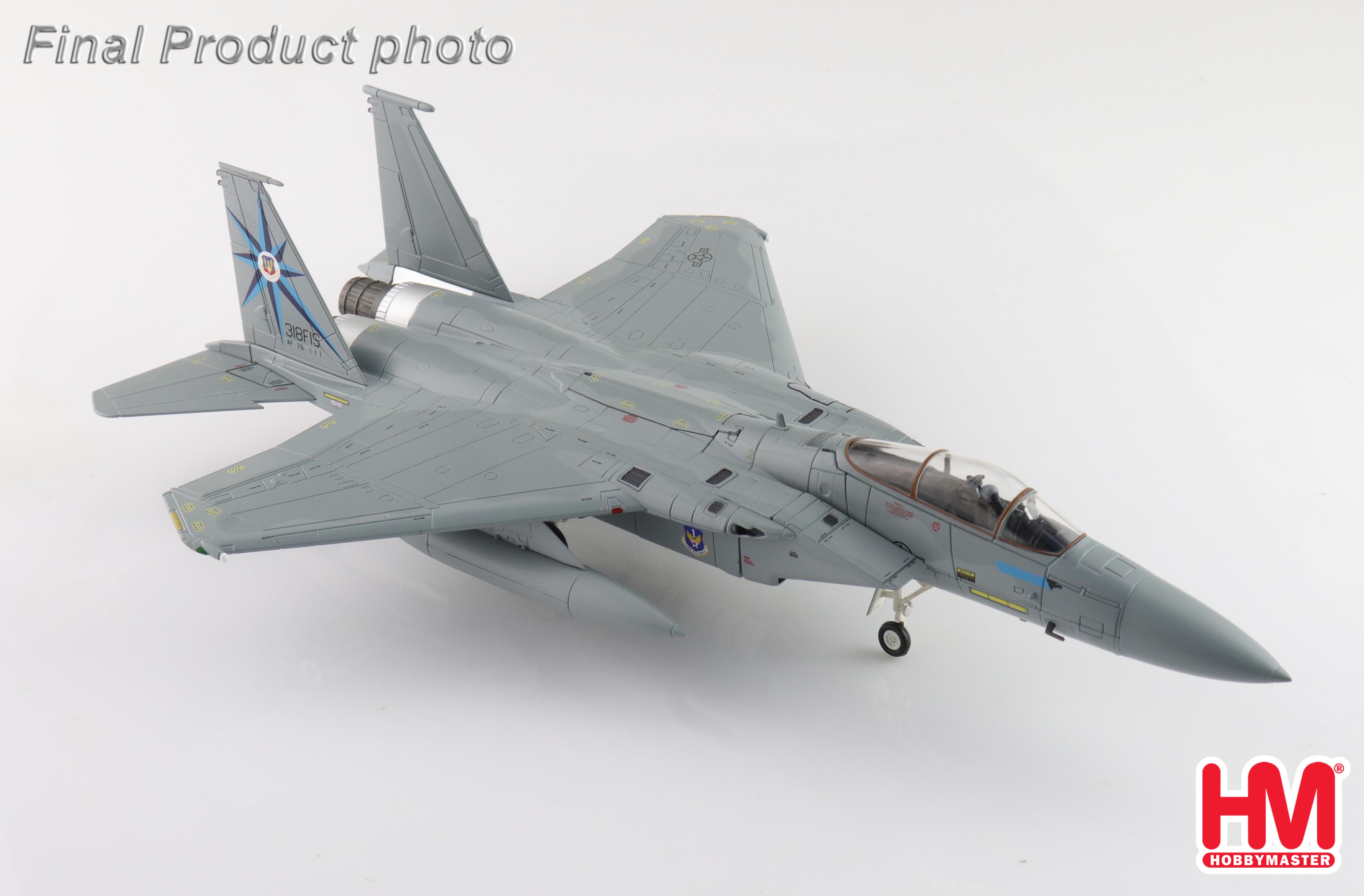 F-15A Eagle 76-0111, 318th FIS, USAF (with ASM-135 missile)