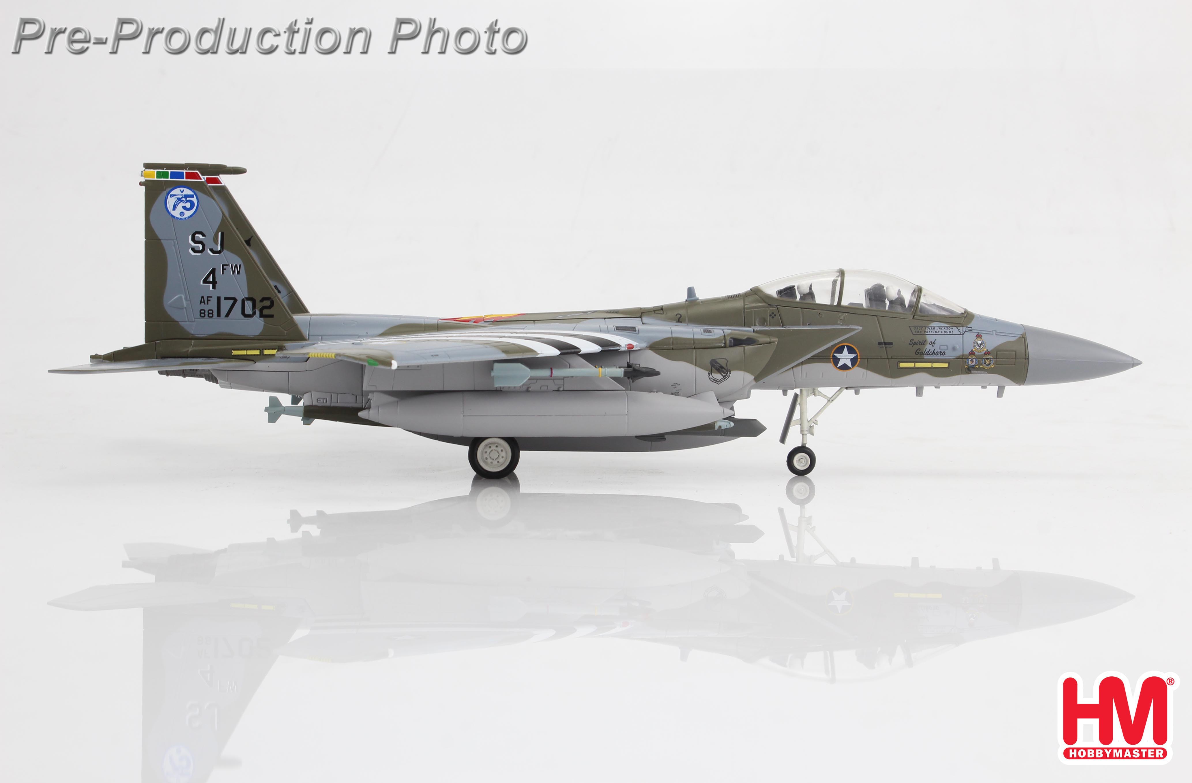F-15E "Spirit of Goldsboro" 88-1702, 334th FS, 4th FW, May 2023