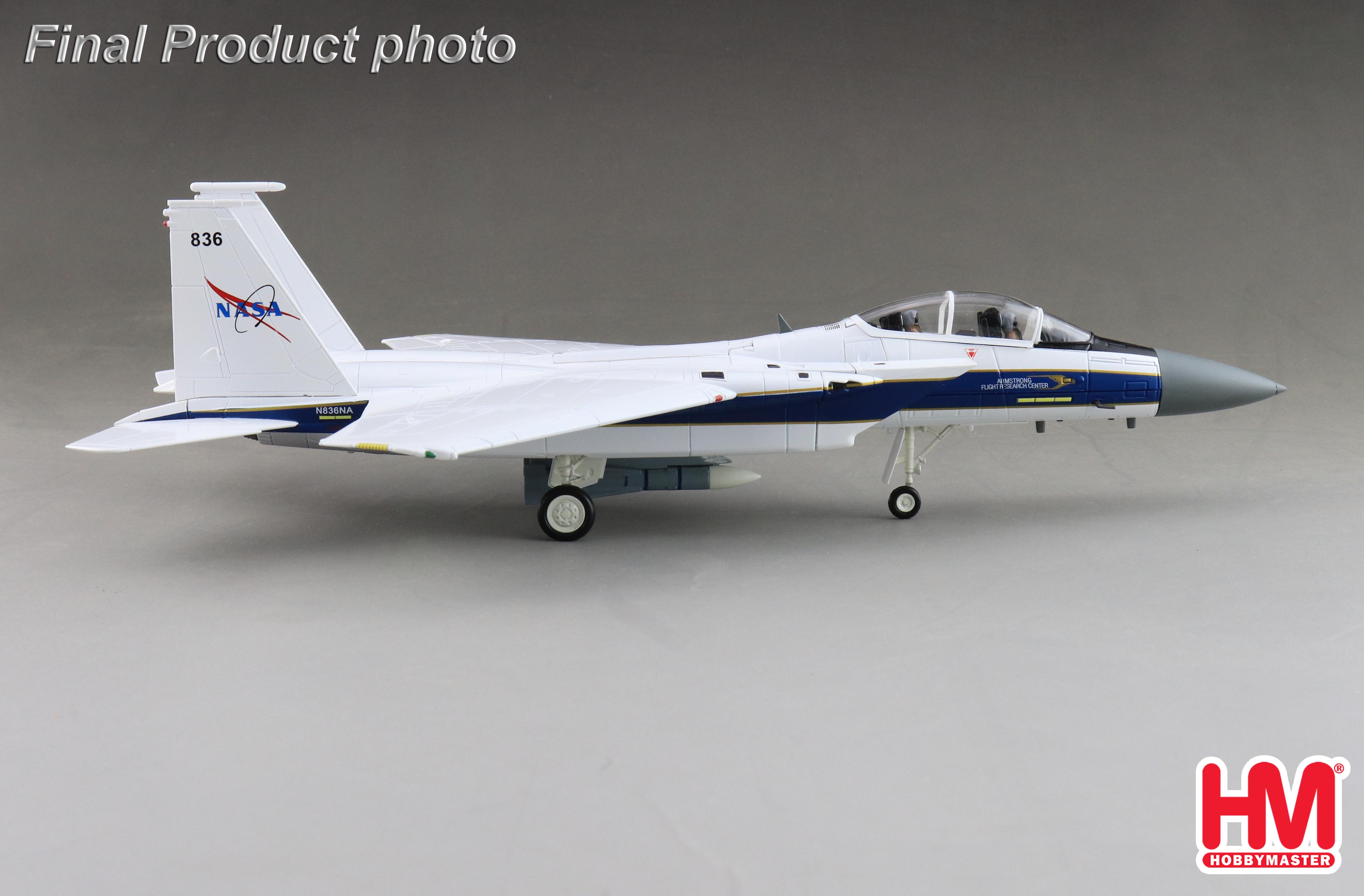 F-15B "NASA" 836, Edwards AFB Airshow 2022 (w/ optional AIM-54 missile)