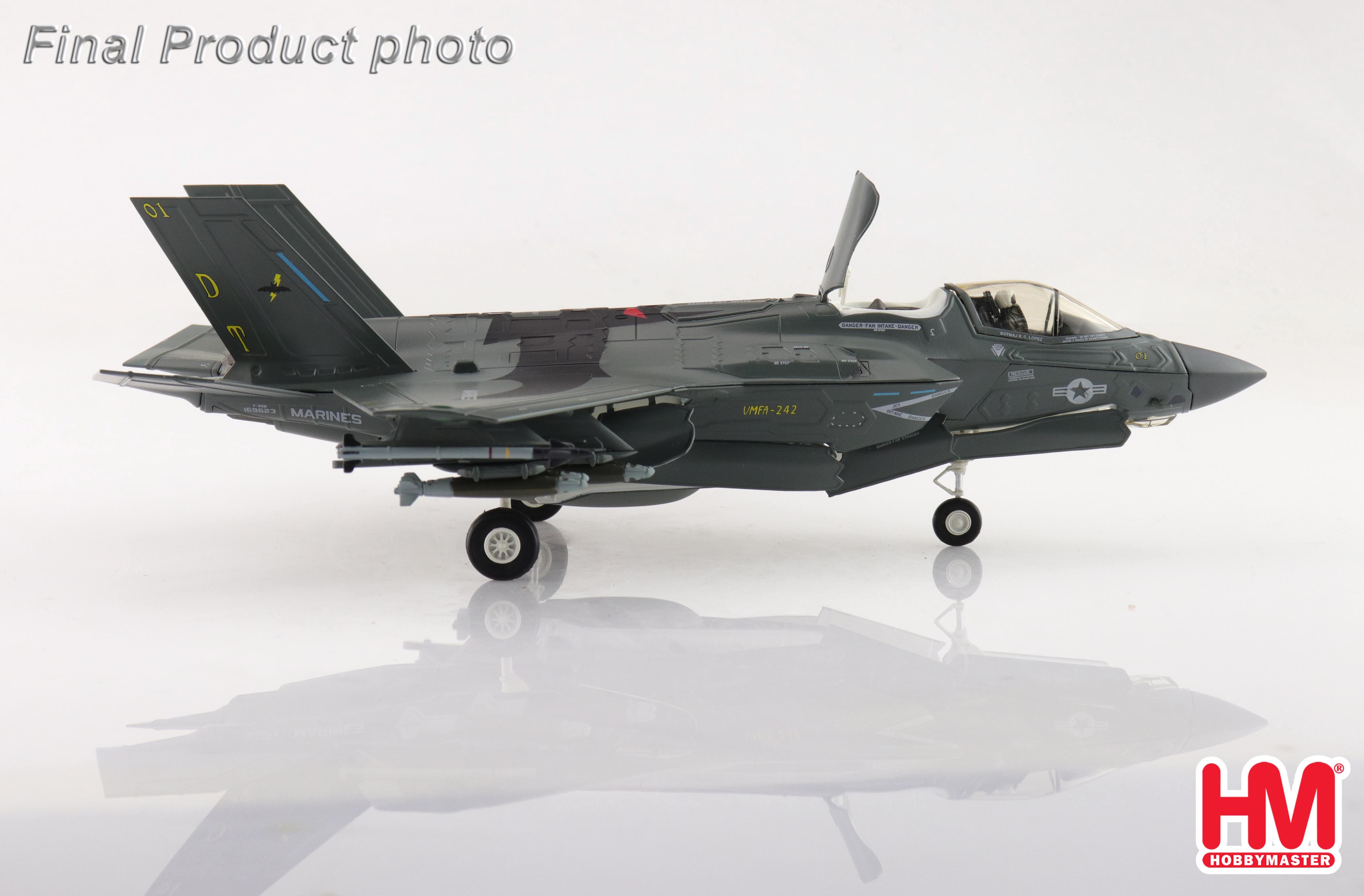 Lockheed F-35B 169623, VMFA 242 "Bats", Iwakuni 2024 (beast mode)