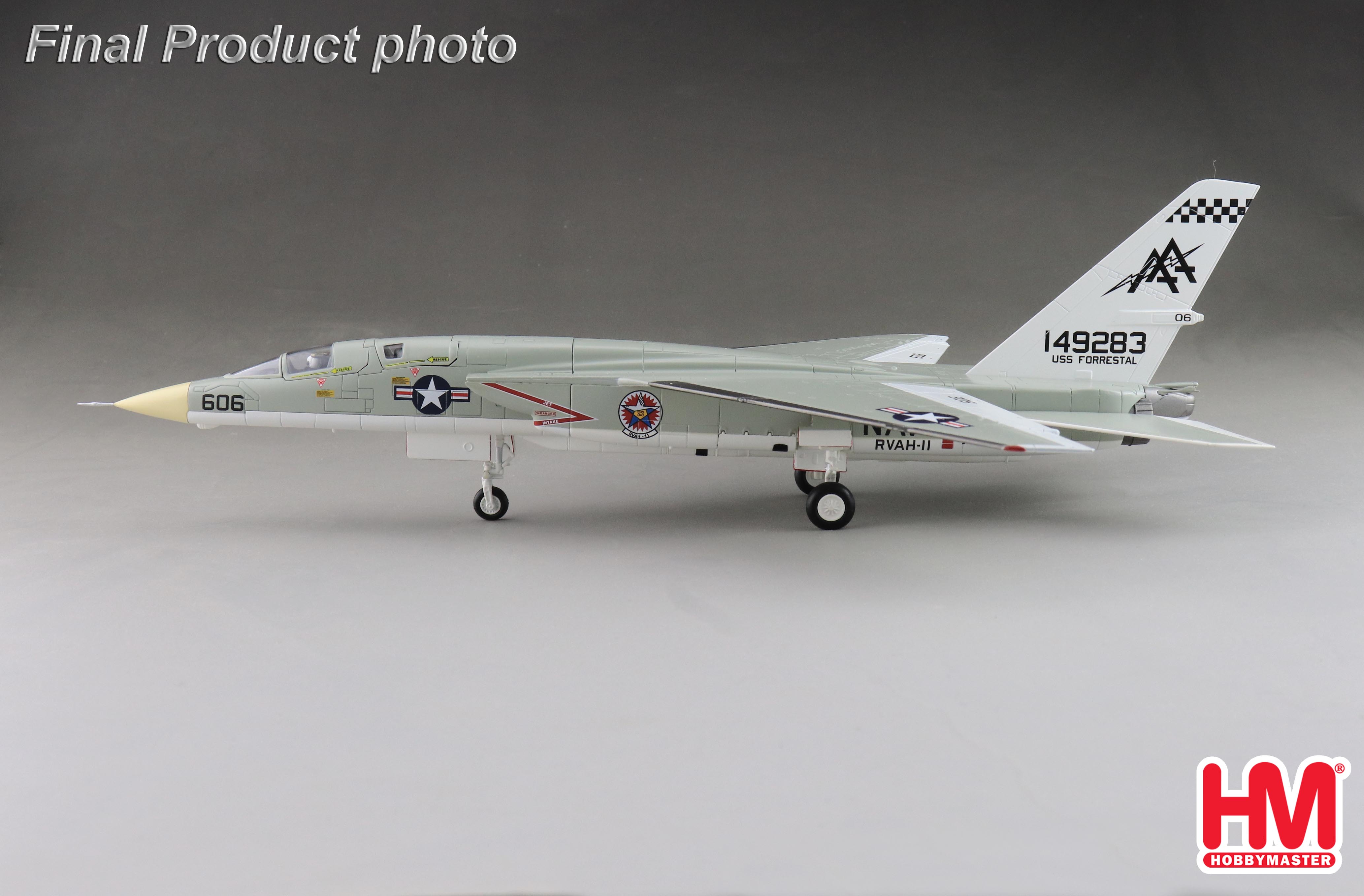 RA-5C Vigilante 149283, RVAH-11, USS Forrestal, 1967