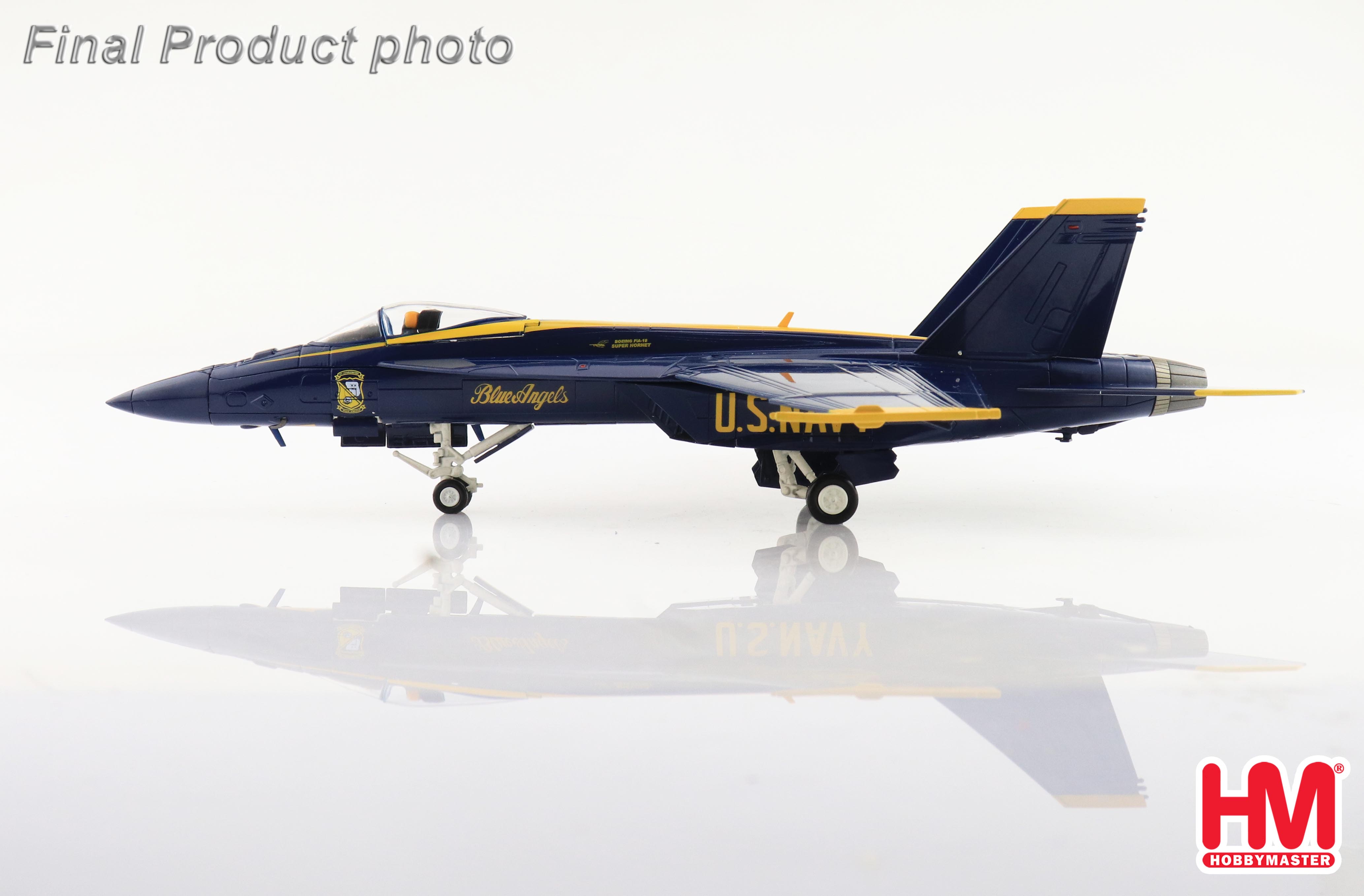 F/A-18E Blue Angels US Navy, 2021 (with decals for No.1 to No. 6 airplanes)