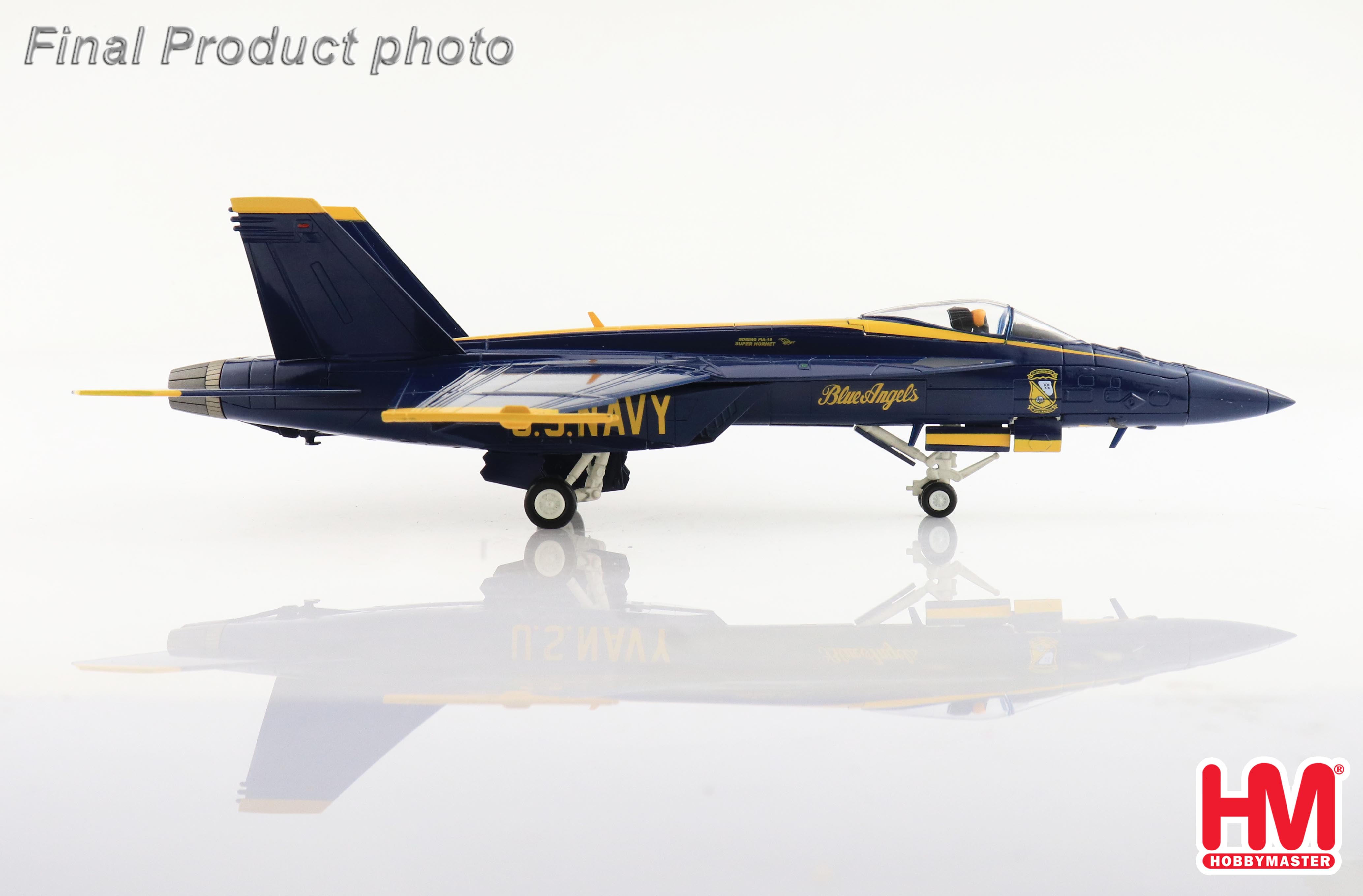 F/A-18E Blue Angels US Navy, 2021 (with decals for No.1 to No. 6 airplanes)