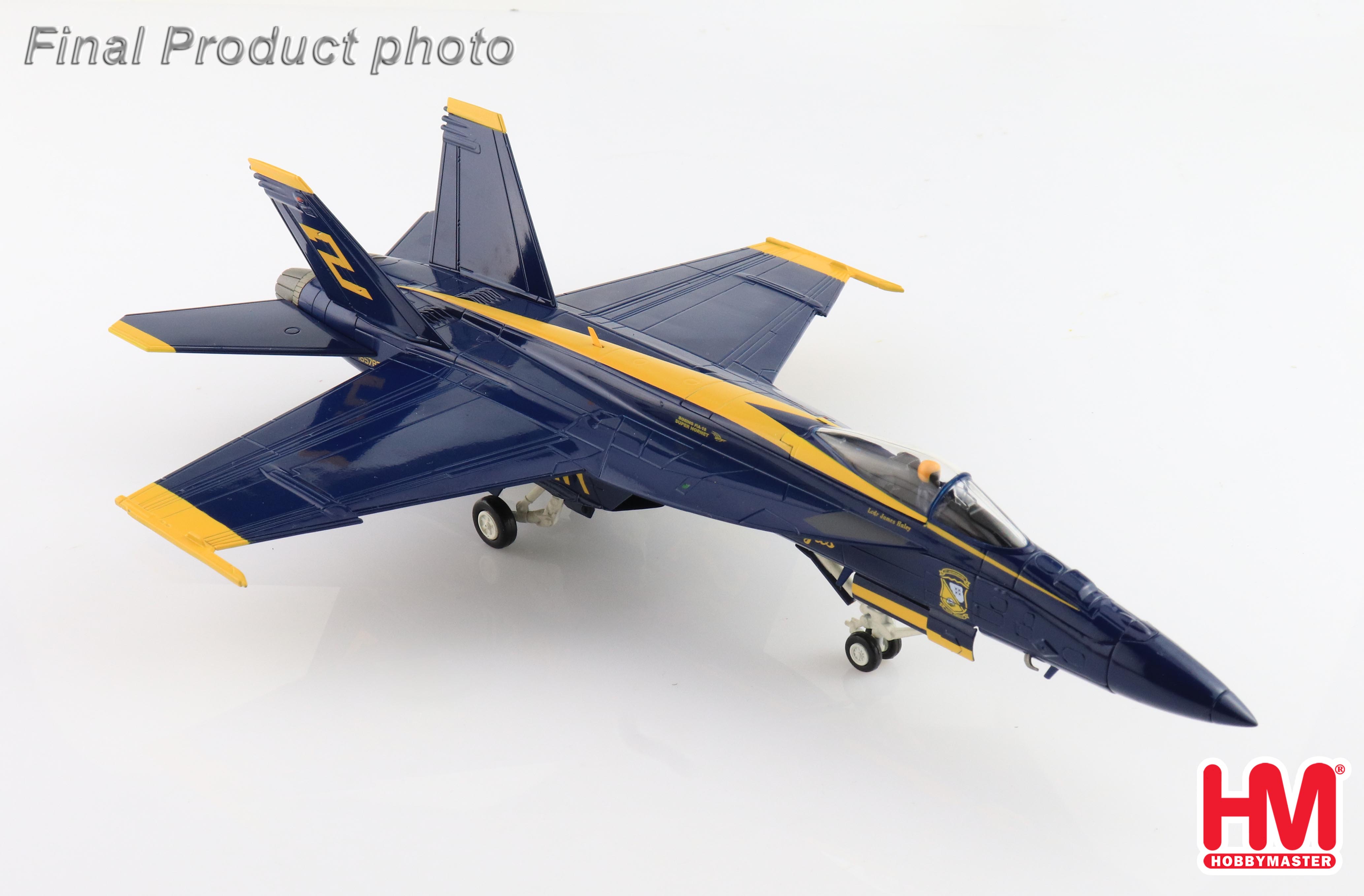 F/A-18E Blue Angels No.2 airplane, US Navy, 2021