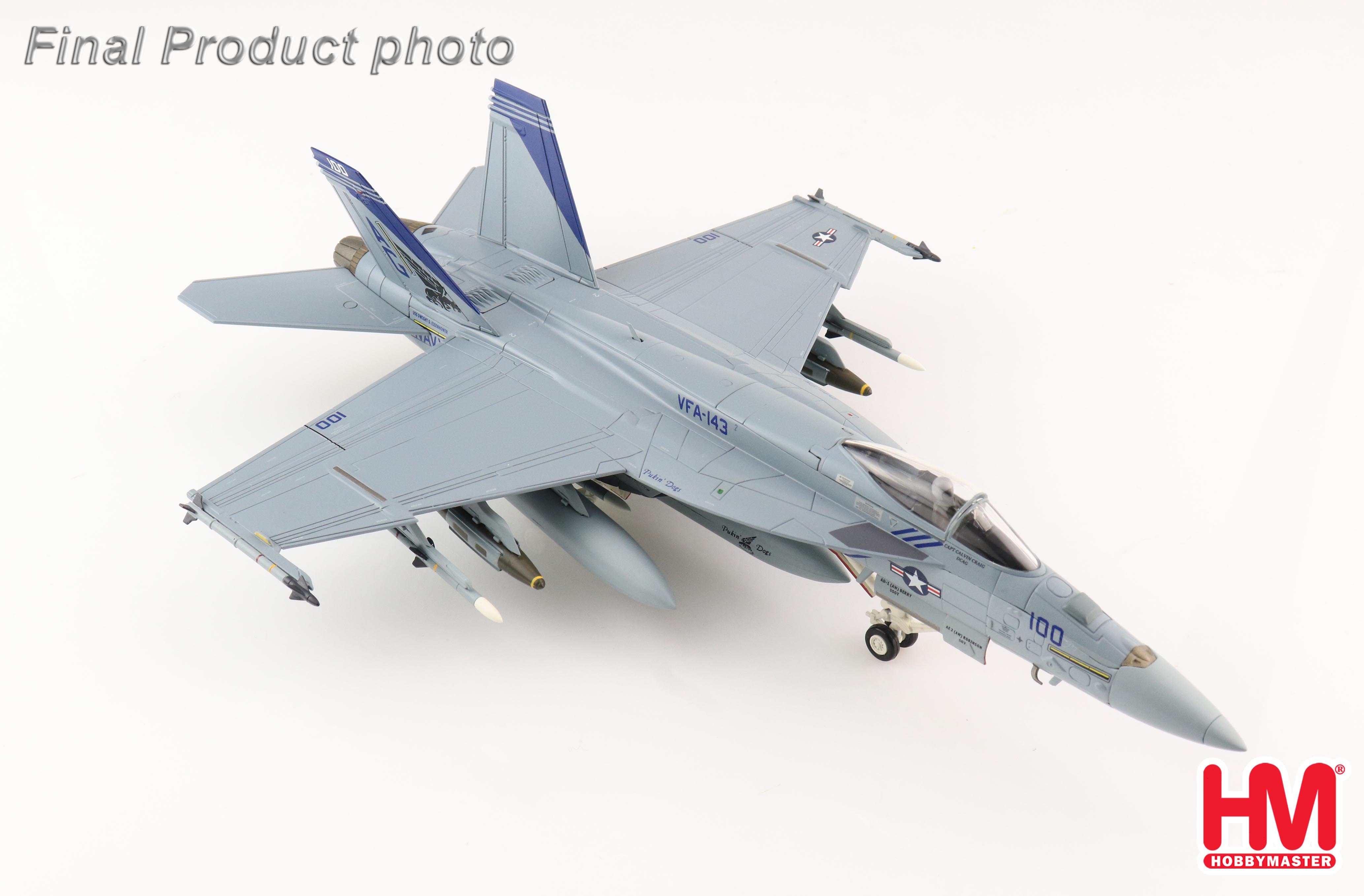 F/A-18E Super Hornet 166608, flown by Capt Scott Stearney, VFA-143 ...