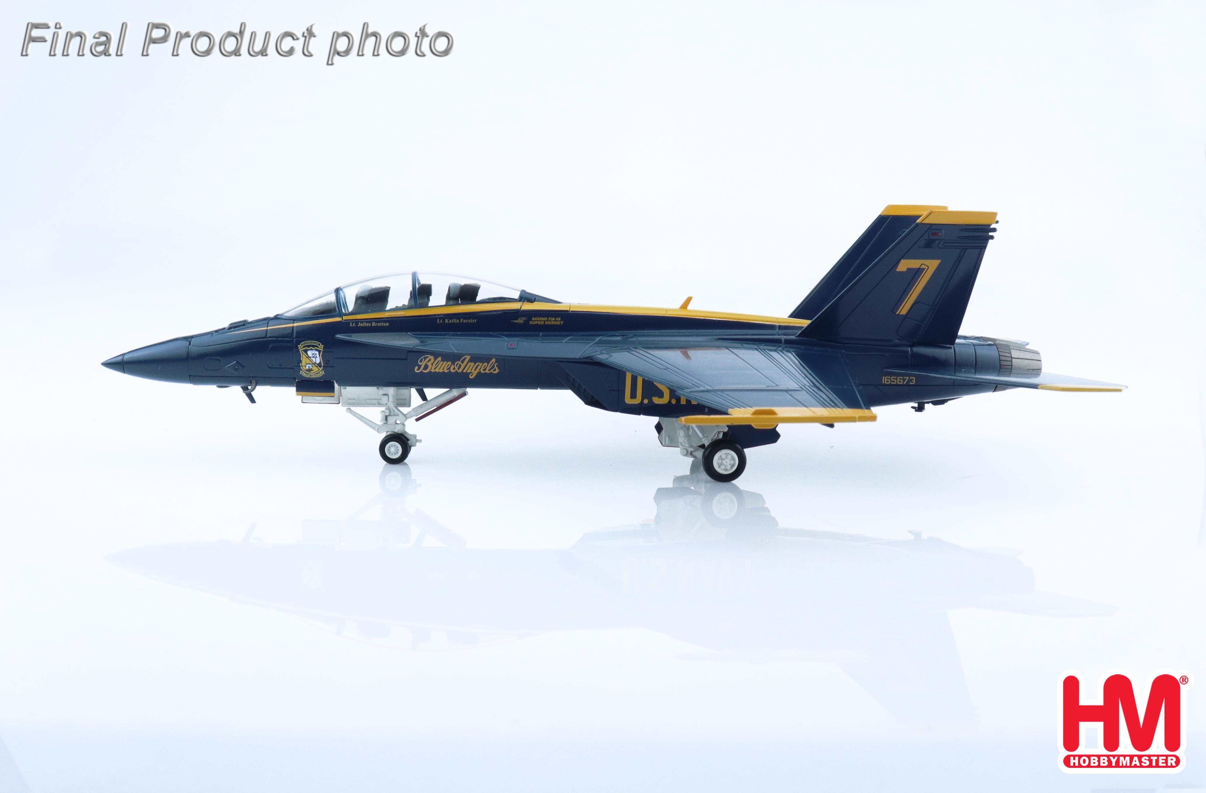 F/A-18F "Blue Angels" #7, US Navy, 2021 Season "75th Anniversary"