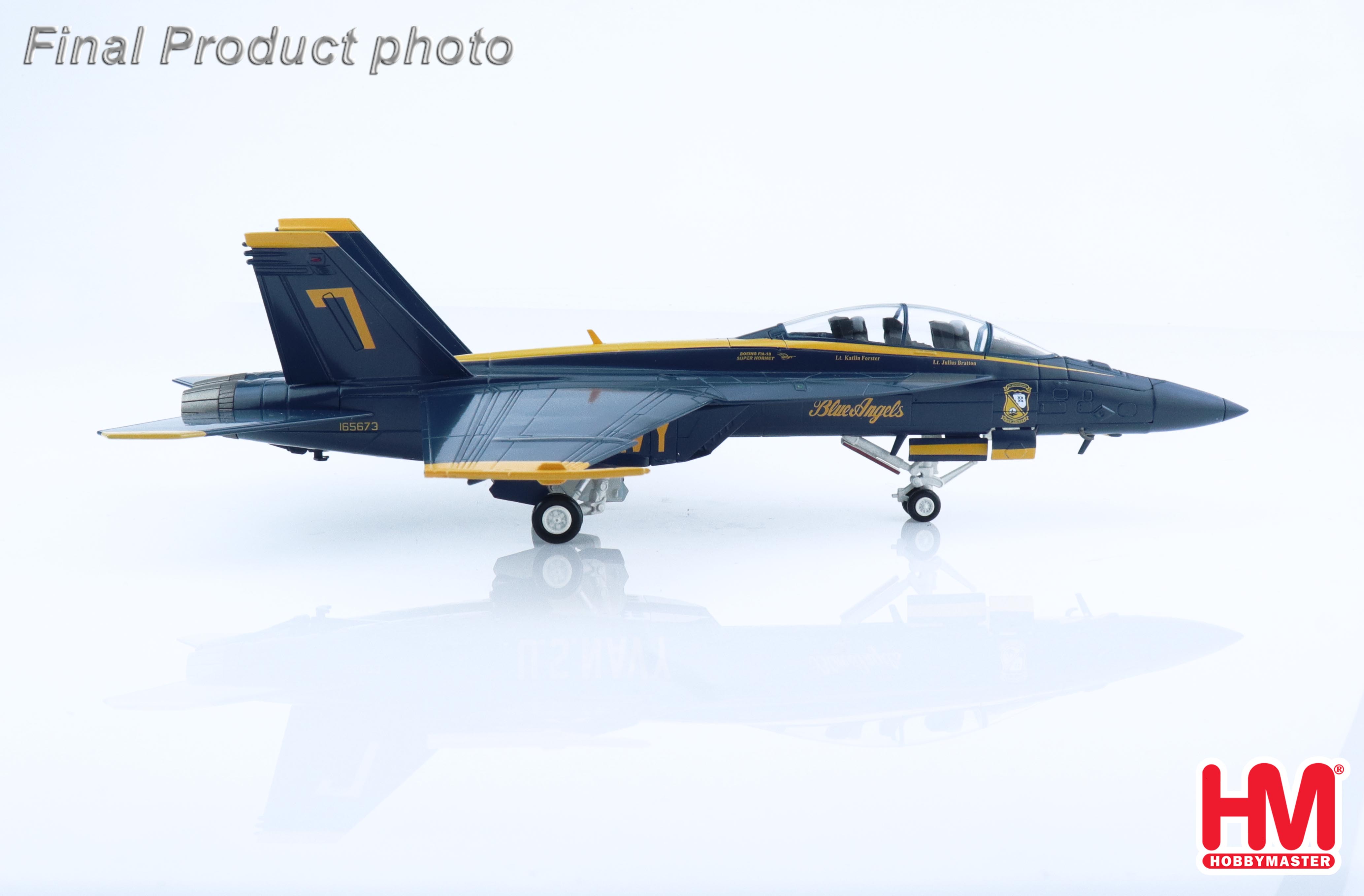 F/A-18F "Blue Angels" #7, US Navy, 2021 Season "75th Anniversary"