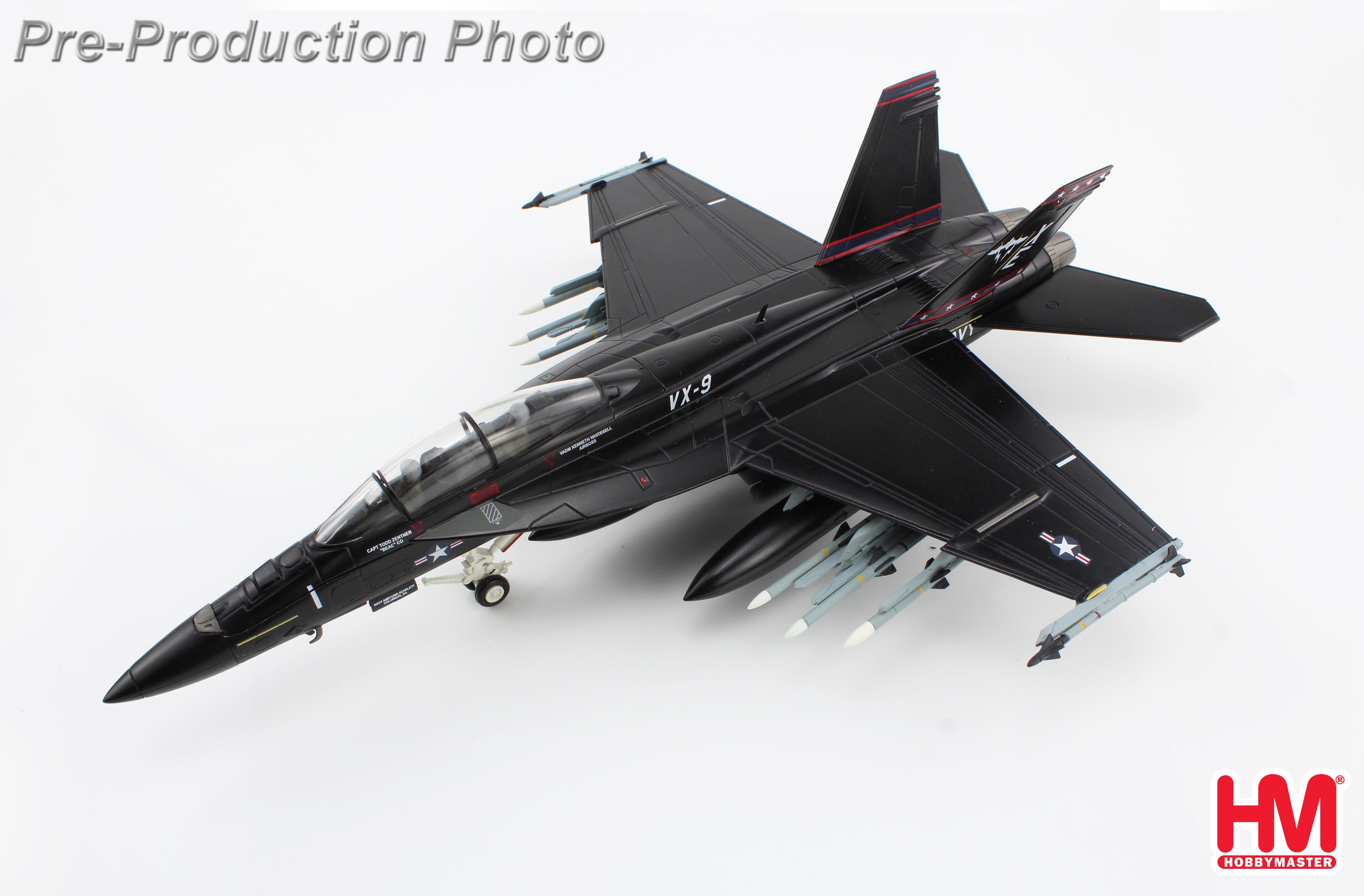 F/A-18F "Vandy I" 166673, VX-9, US Navy, March 2023 (with full weapon load)