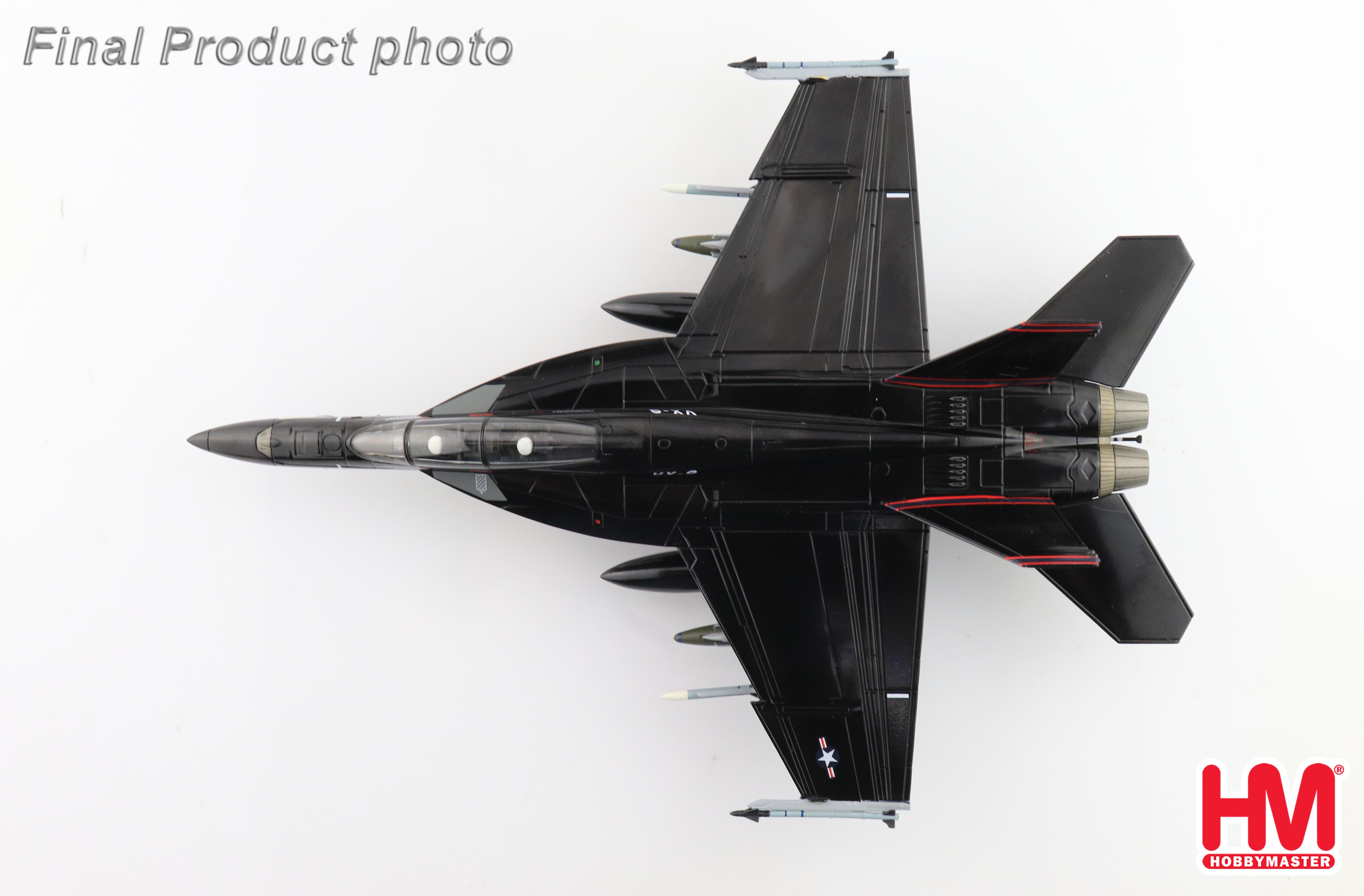 F/A-18F "Vandy I" 166673, VX-9, US Navy, March 2023 (with full weapon load)