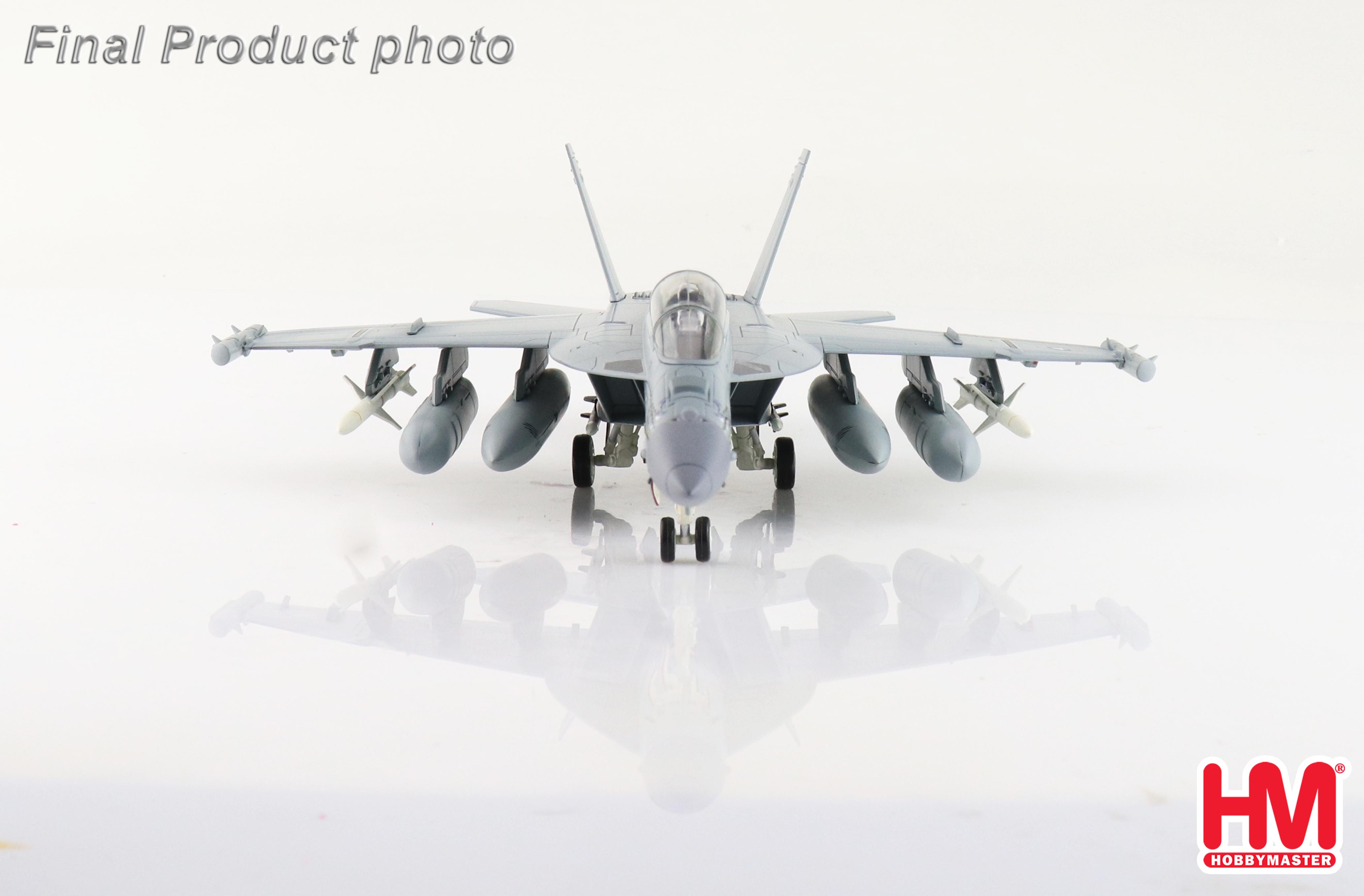 Boeing EA-18G Growler 166943, VAQ-124, USS Gerald R. Ford, 2023 (with 2 ...