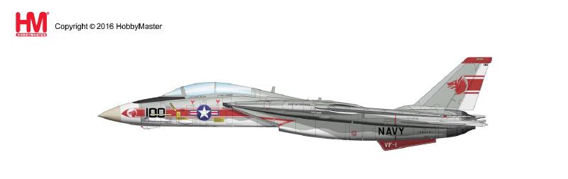 Grumman F-14ATomcat NK100/158979, VF-1 "Wolfpack", USS Enterprise, 1974