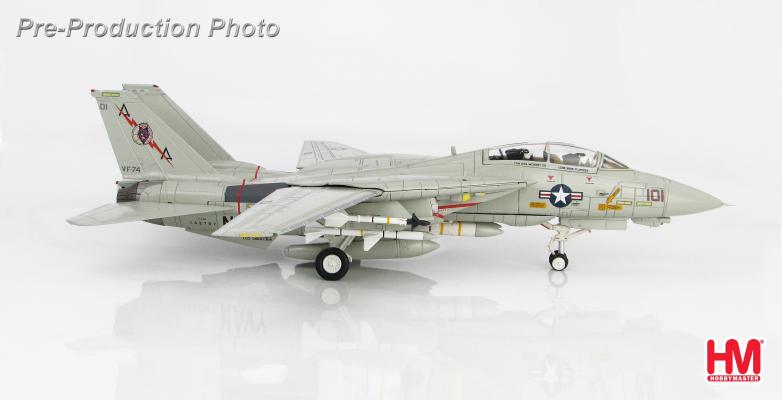 Grumman F-14A Tomcat 162707, VF-74 "Be-Devilers", USS Saratoga, 1987