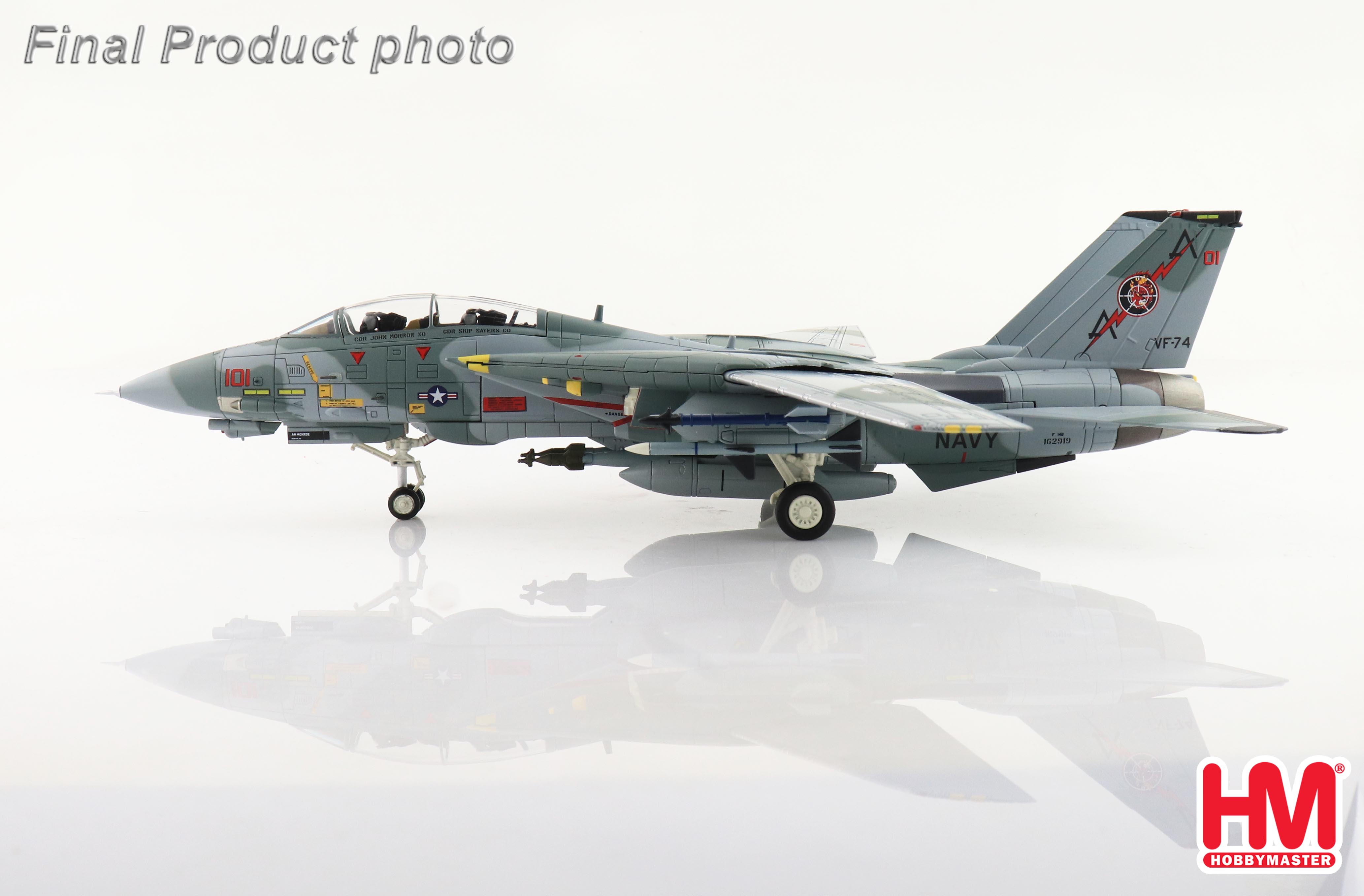 F-14B "VF-74 Adversary Tomcat" 162919, VF-74 "Be-Devilers", 1994