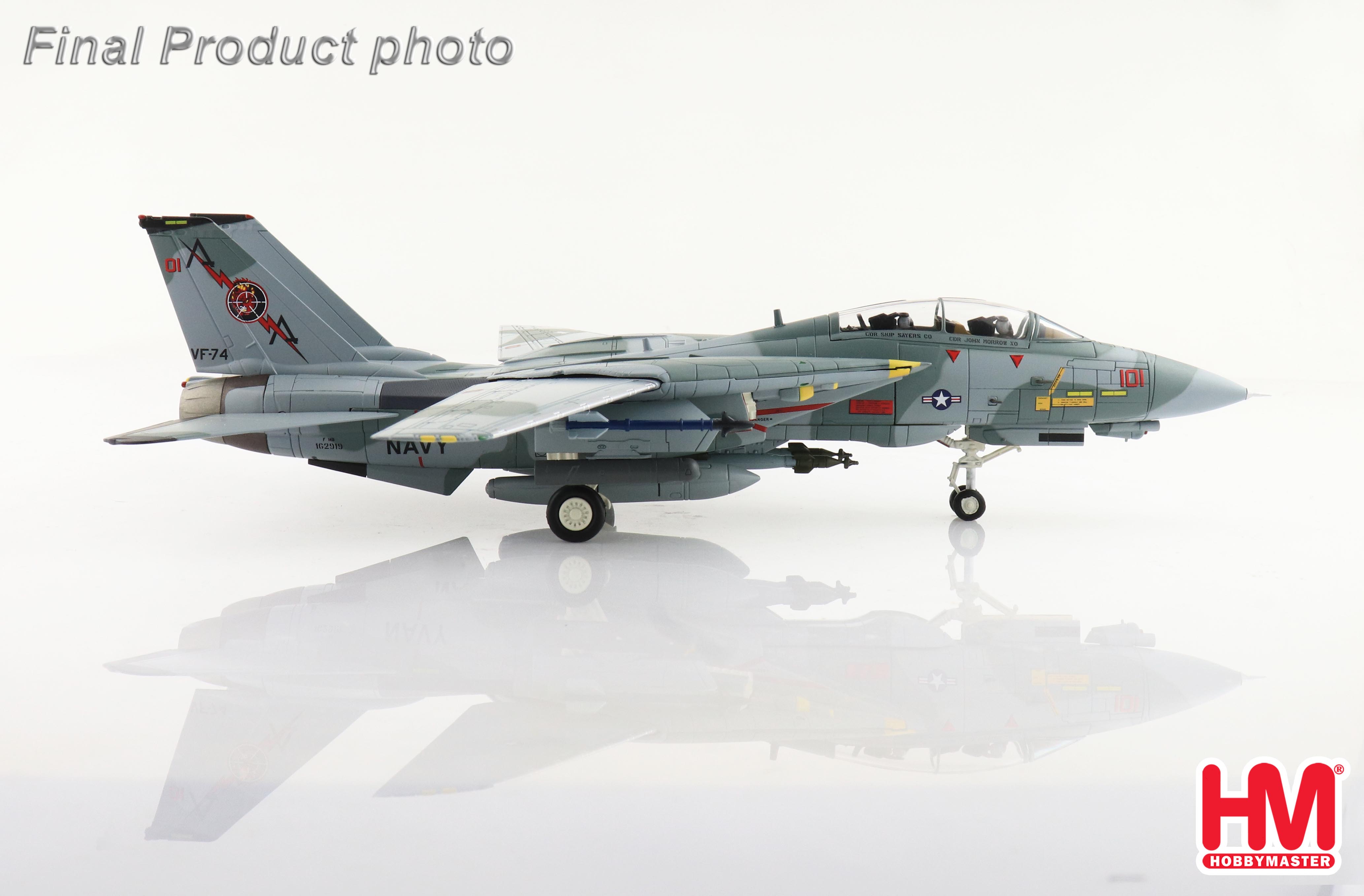 F-14B "VF-74 Adversary Tomcat" 162919, VF-74 "Be-Devilers", 1994