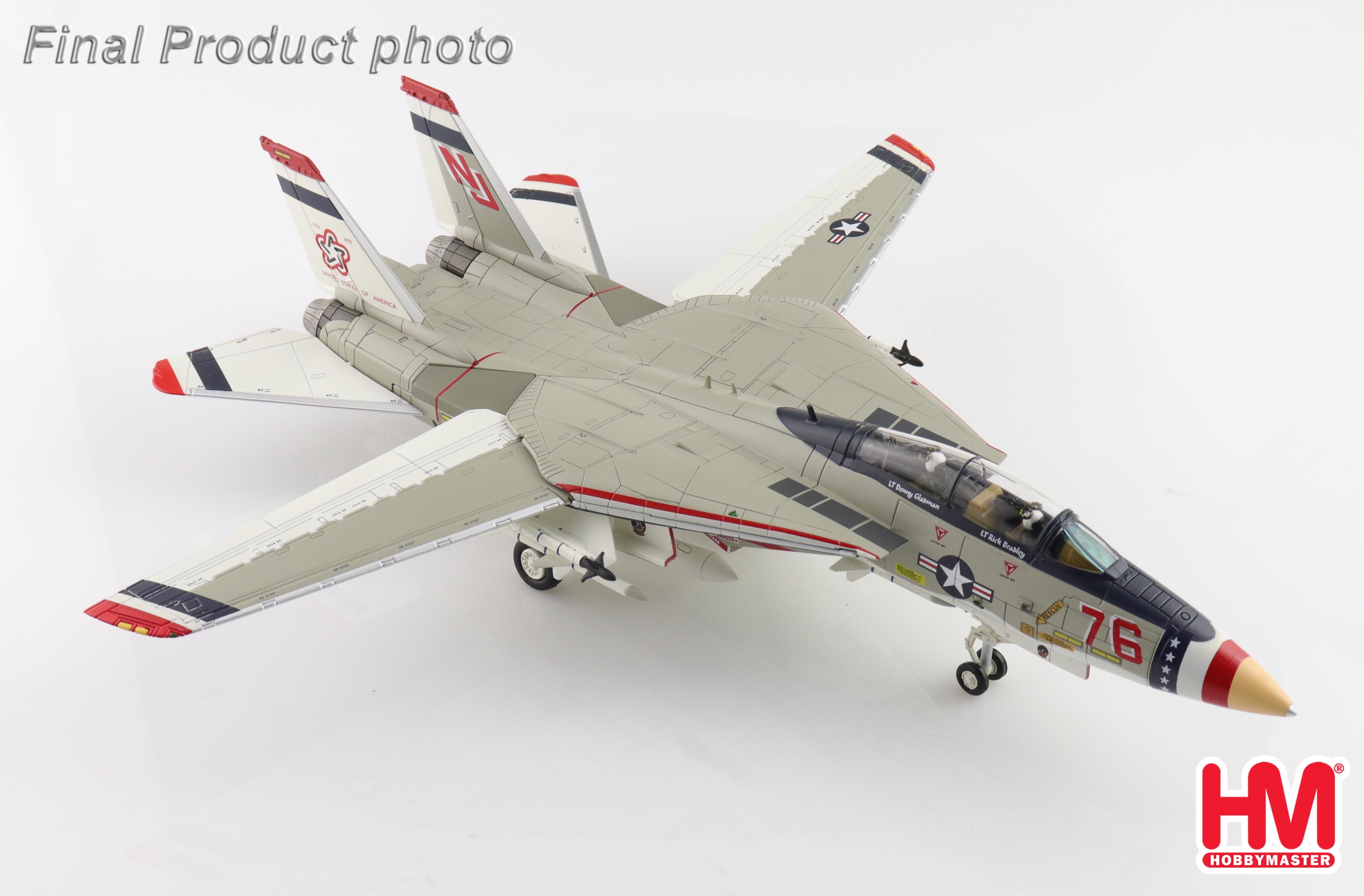 F-14A "Bicentennial Scheme" 159616, VF-124, 1976