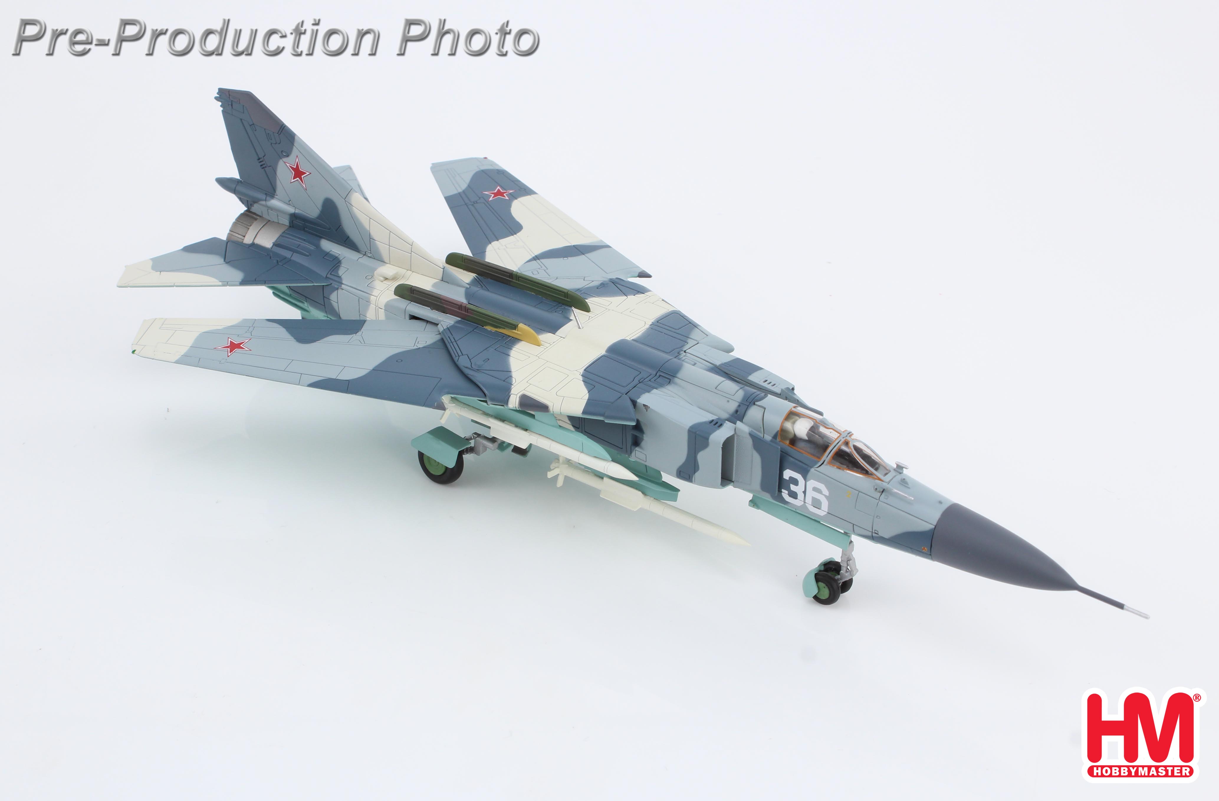 MIG-23-98 White 36, Russian Air Force (with 4 x R-77 missiles)