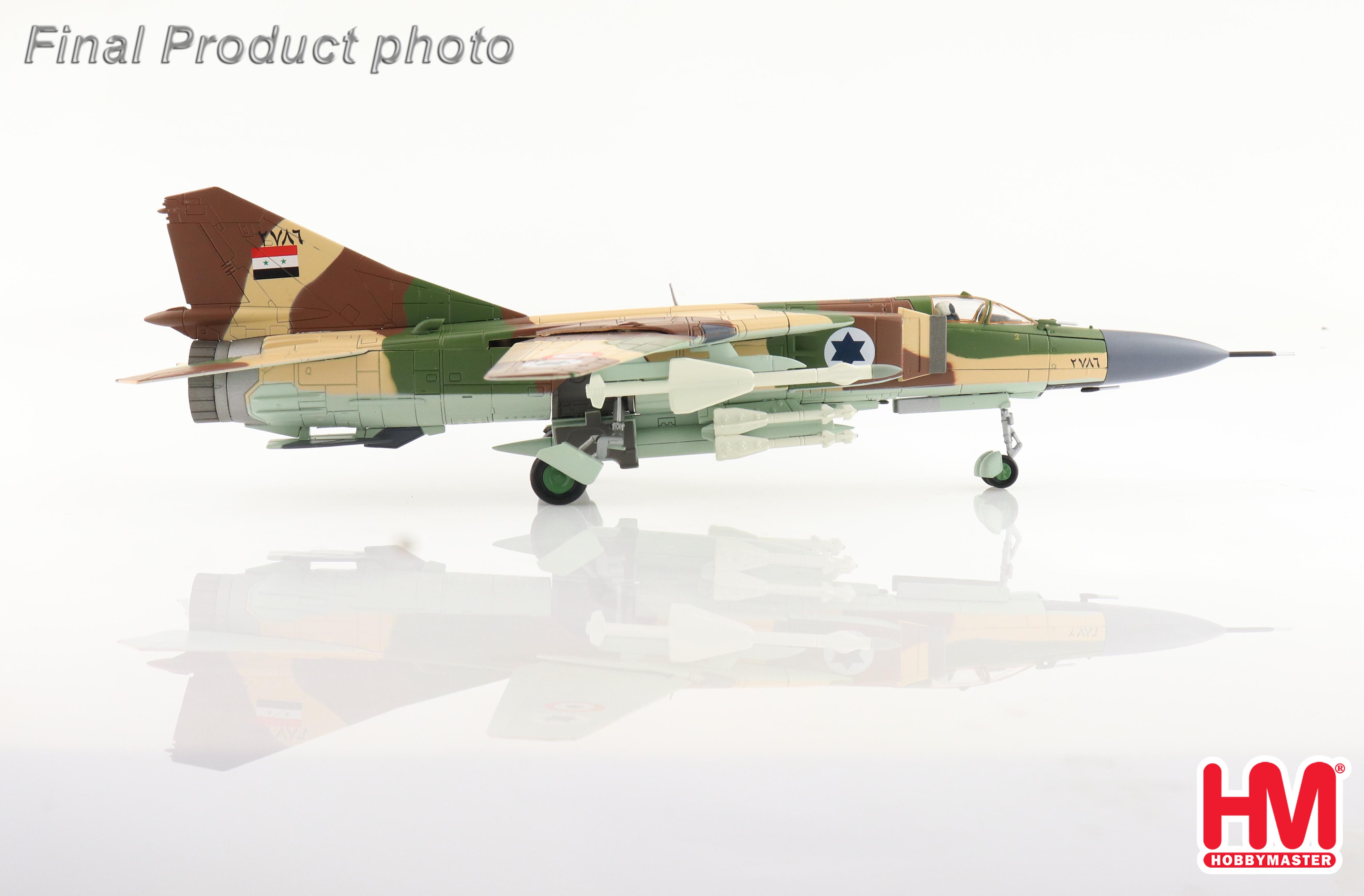 MIG-23ML Flogger 2786, Israeli Air Force, 1990s "defection plane of Maj ...