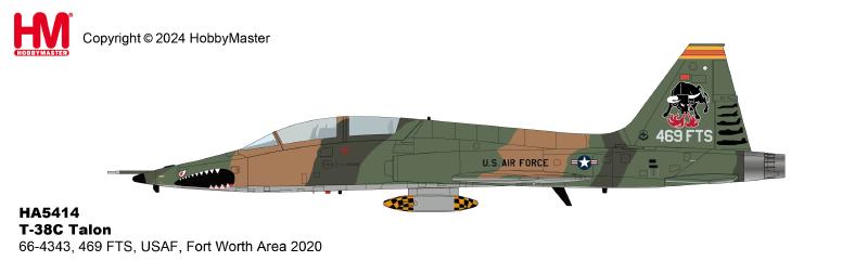 T-38C Talon 66-4343, 469 FTS, USAF, Fort Worth Area 2020
