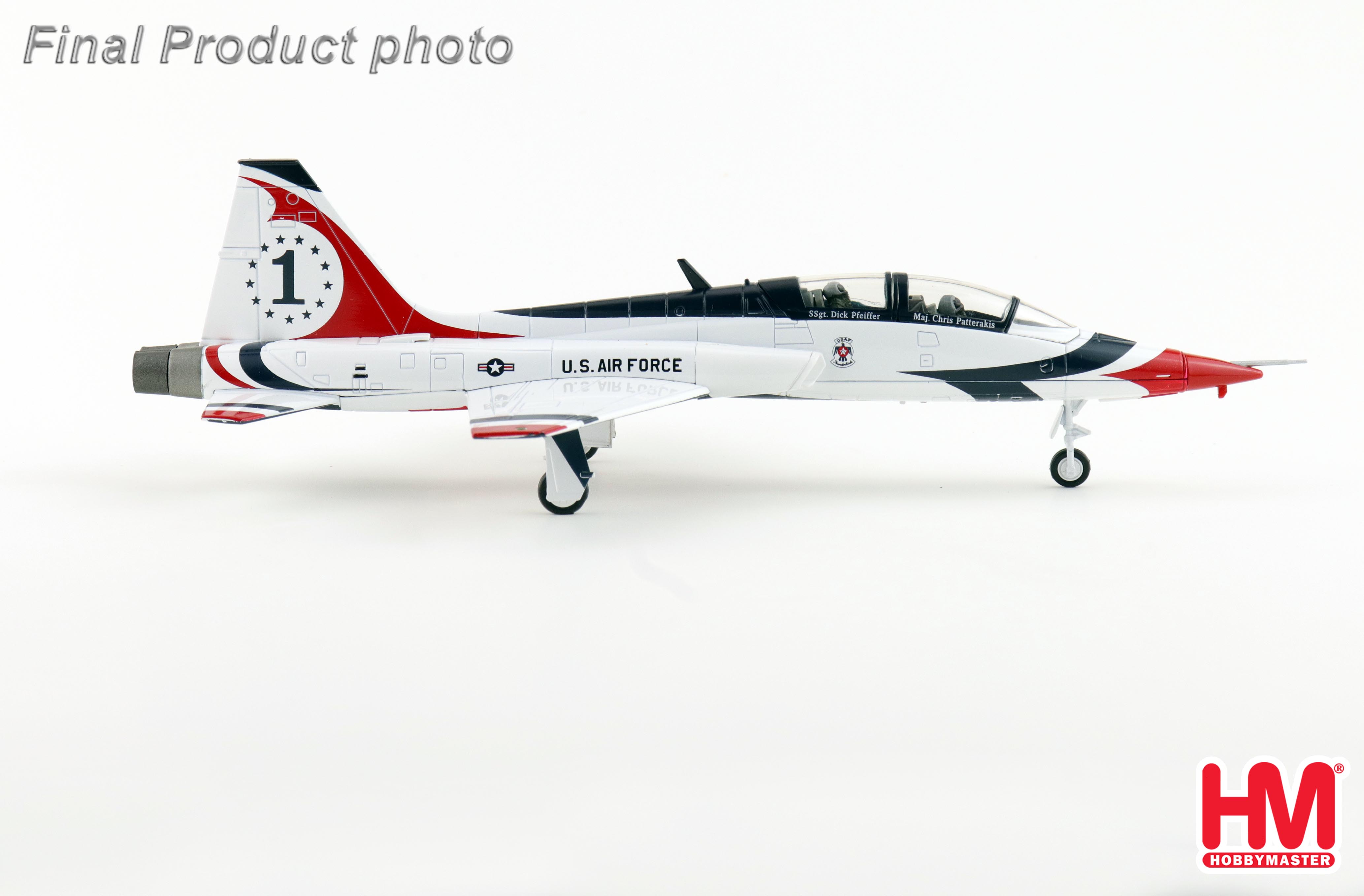 T-38 "Thunderbirds" No.1 plane, USAF, 1970s