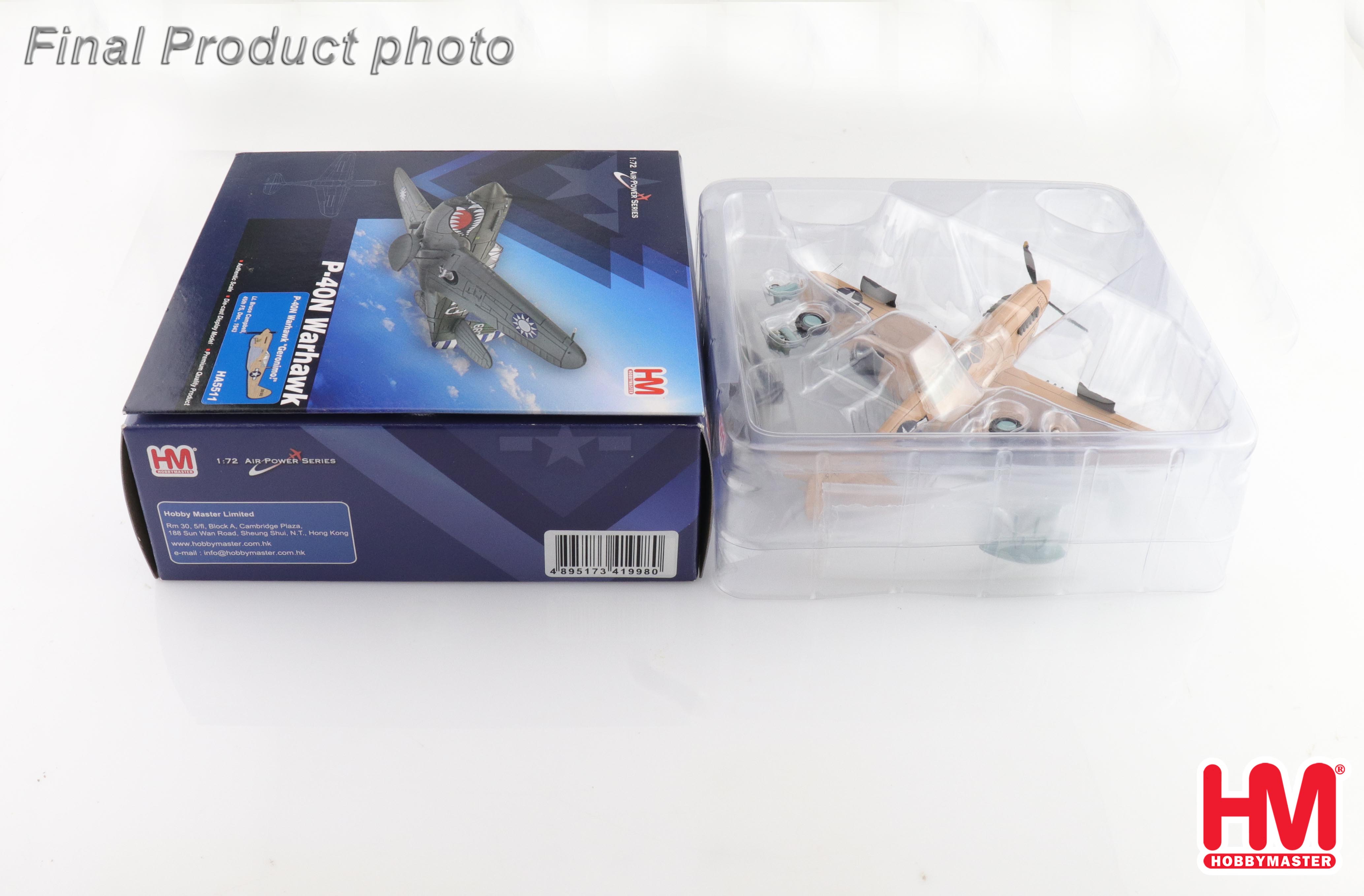 P-40N Warhawk "Geronimo!" Lt. Bruce Campbell, 45th FS, Dec., 1943