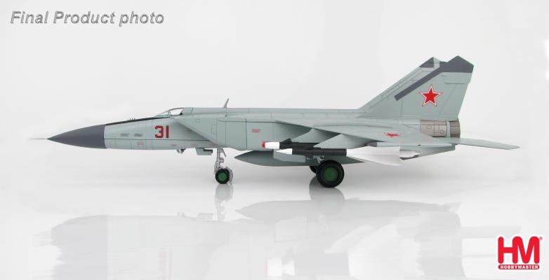 MIG-25P Foxbat Red13, flown by Lt. (Sg.) V. Belenko, Japan 1976