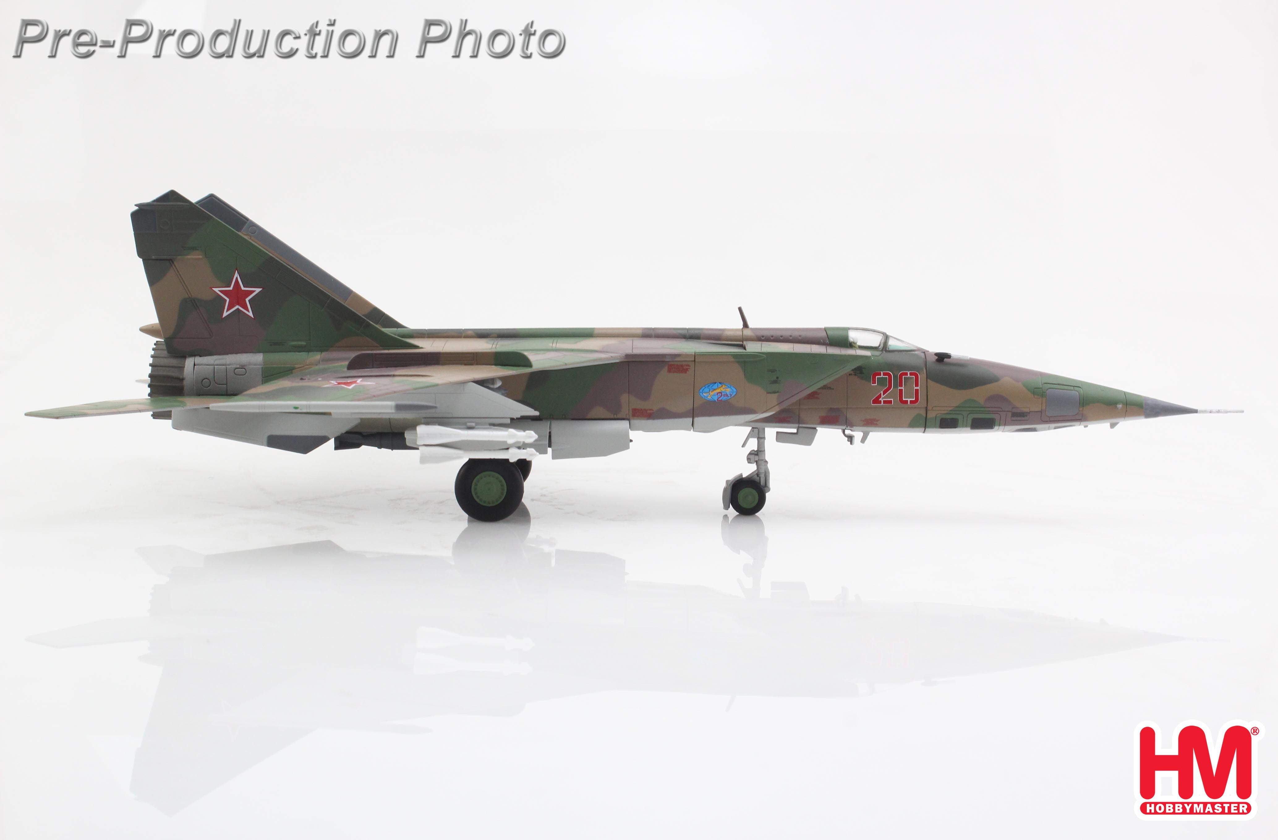 MIG-25RBF Red 20, 47th GRAP, Shatalovo AB, 2001