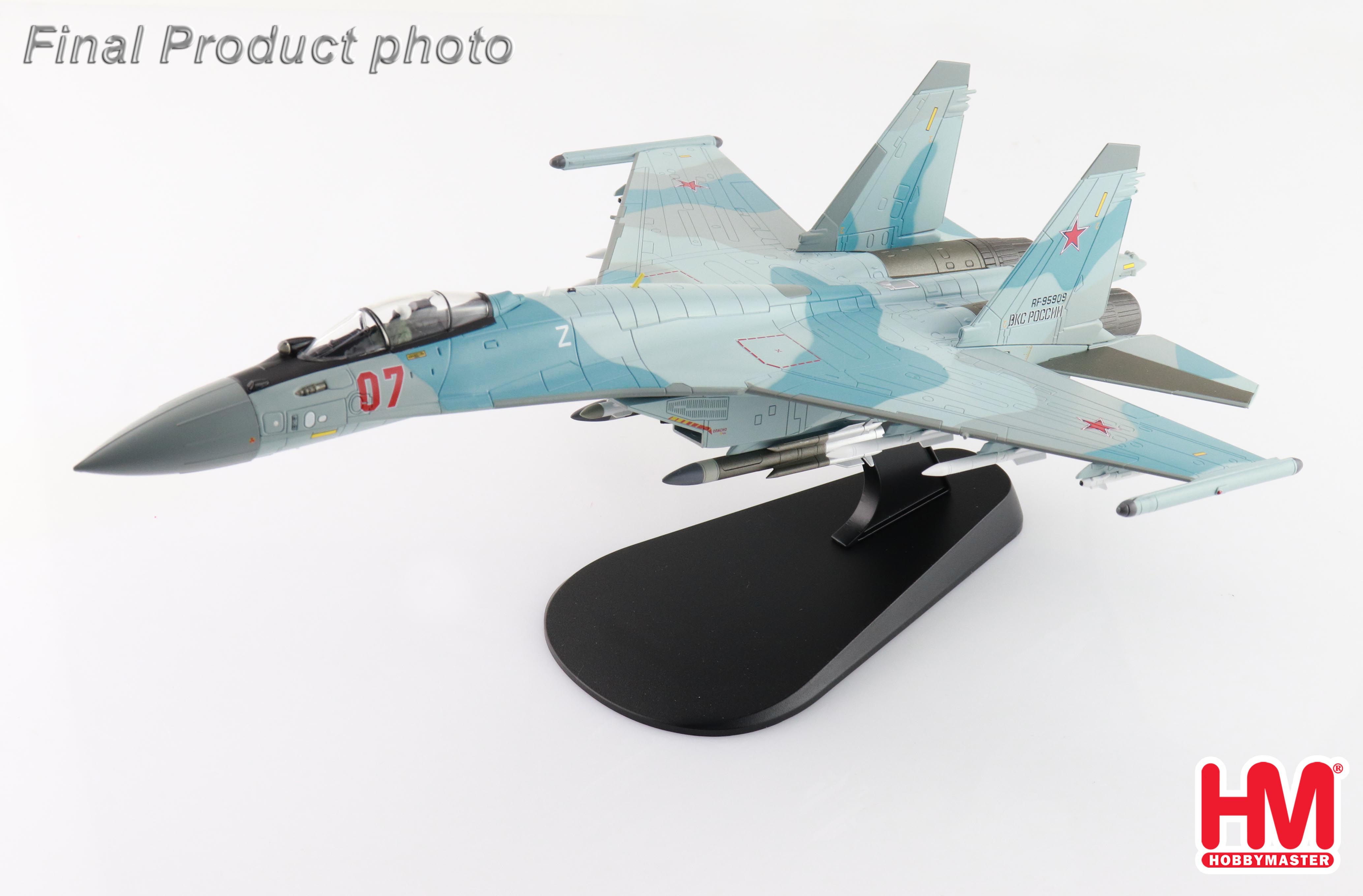 Su-35S Flanker E Red 07/RF-95909, Russian Air Force, Syria 2023 (with ...
