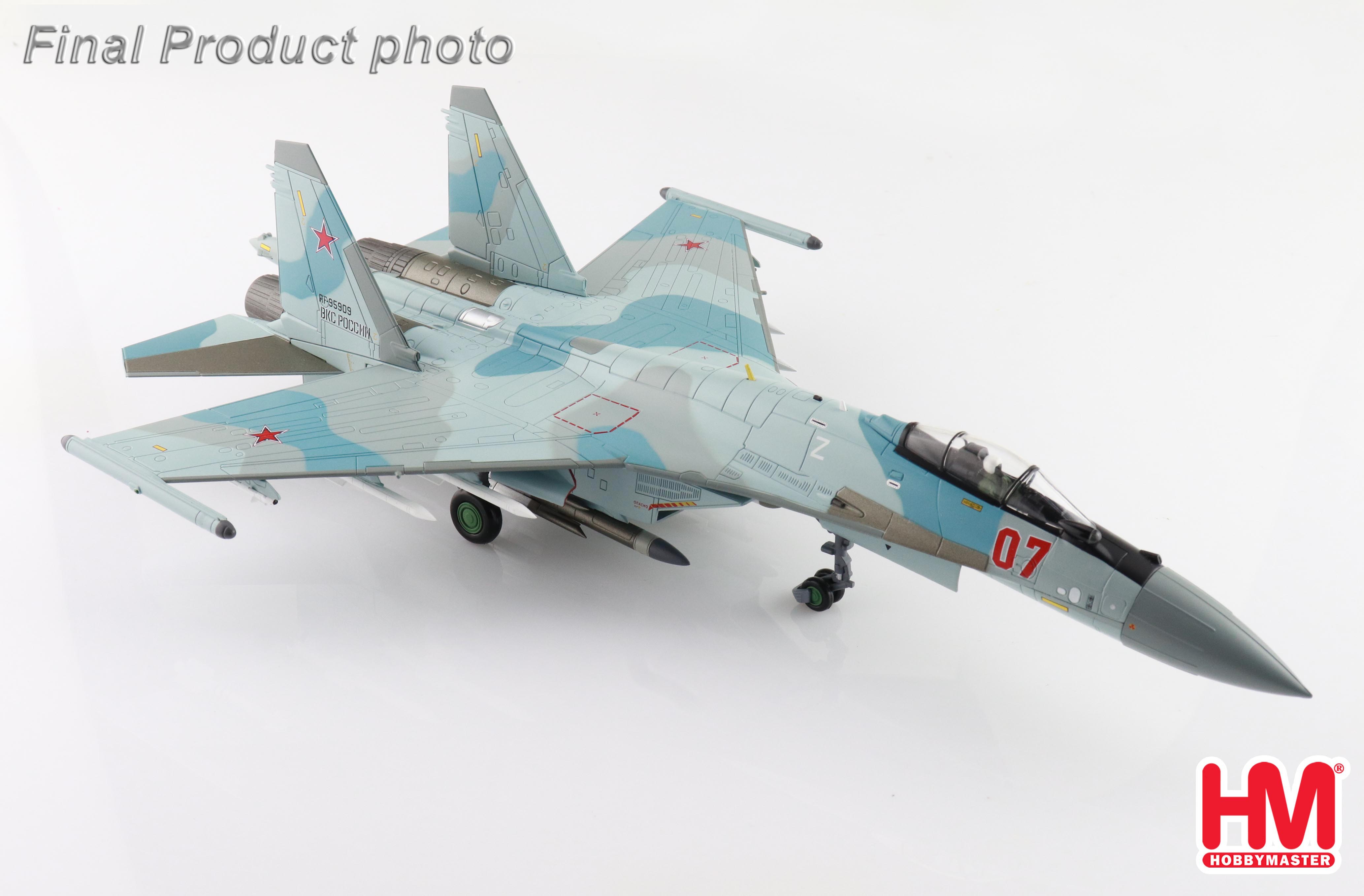 Su-35S Flanker E Red 07/RF-95909, Russian Air Force, Syria 2023 (with ...