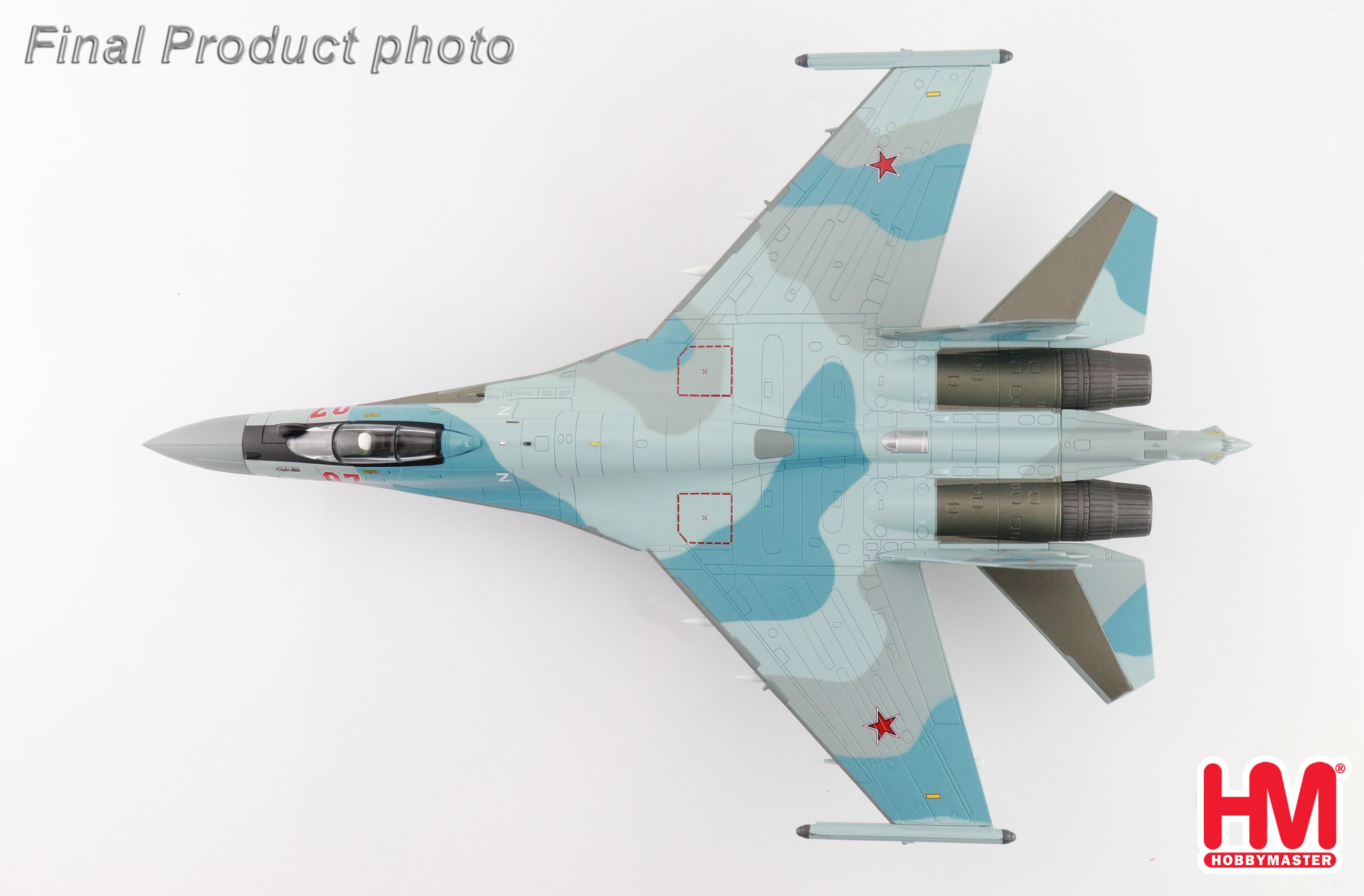 Su-35S Flanker E Red 07/RF-95909, Russian Air Force, Syria 2023 (with ...