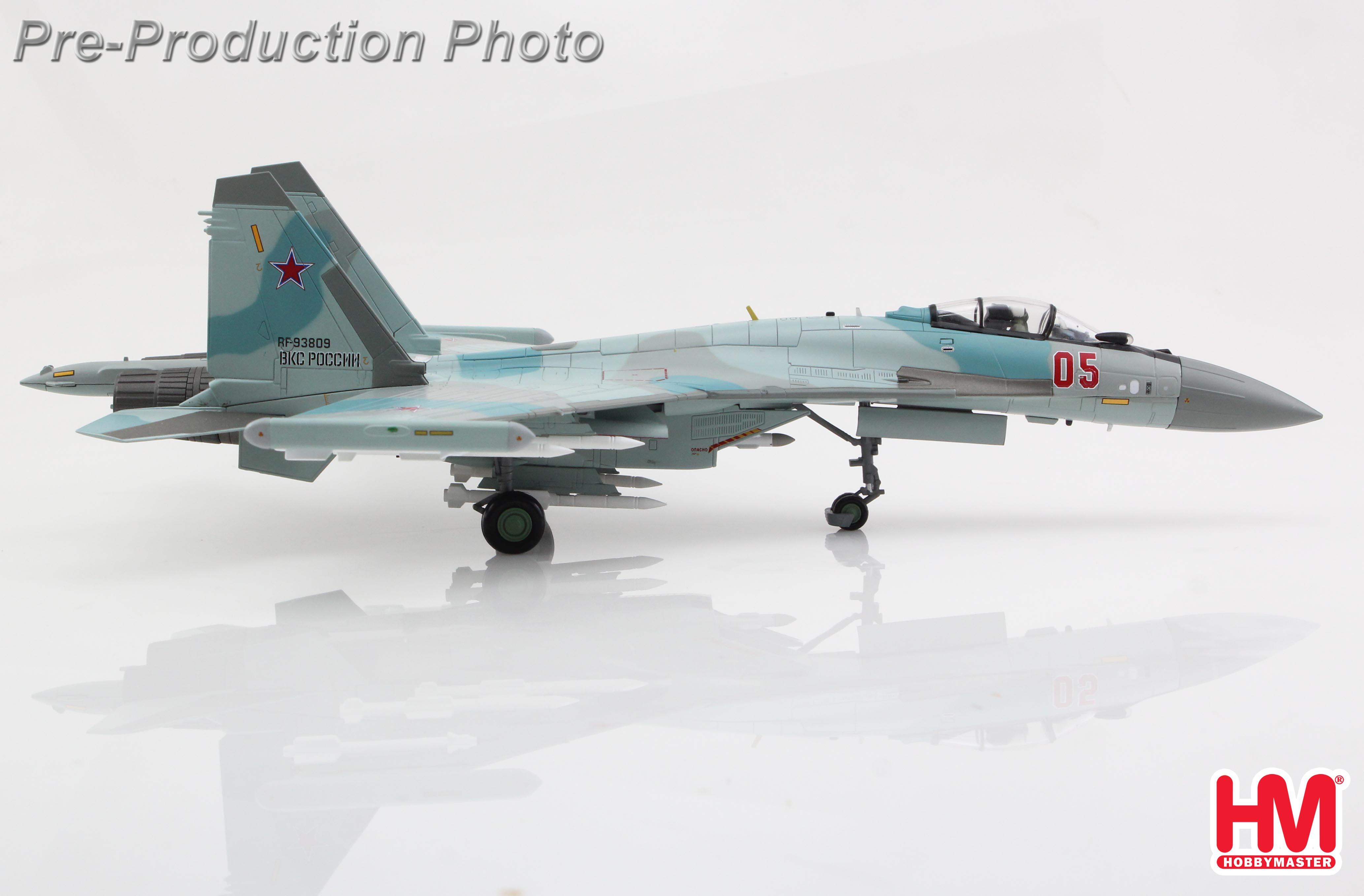 Su-35S Flanker E Red 05/RF-93809, Russian Air Force, 2025 (w/Khibiny-U ...