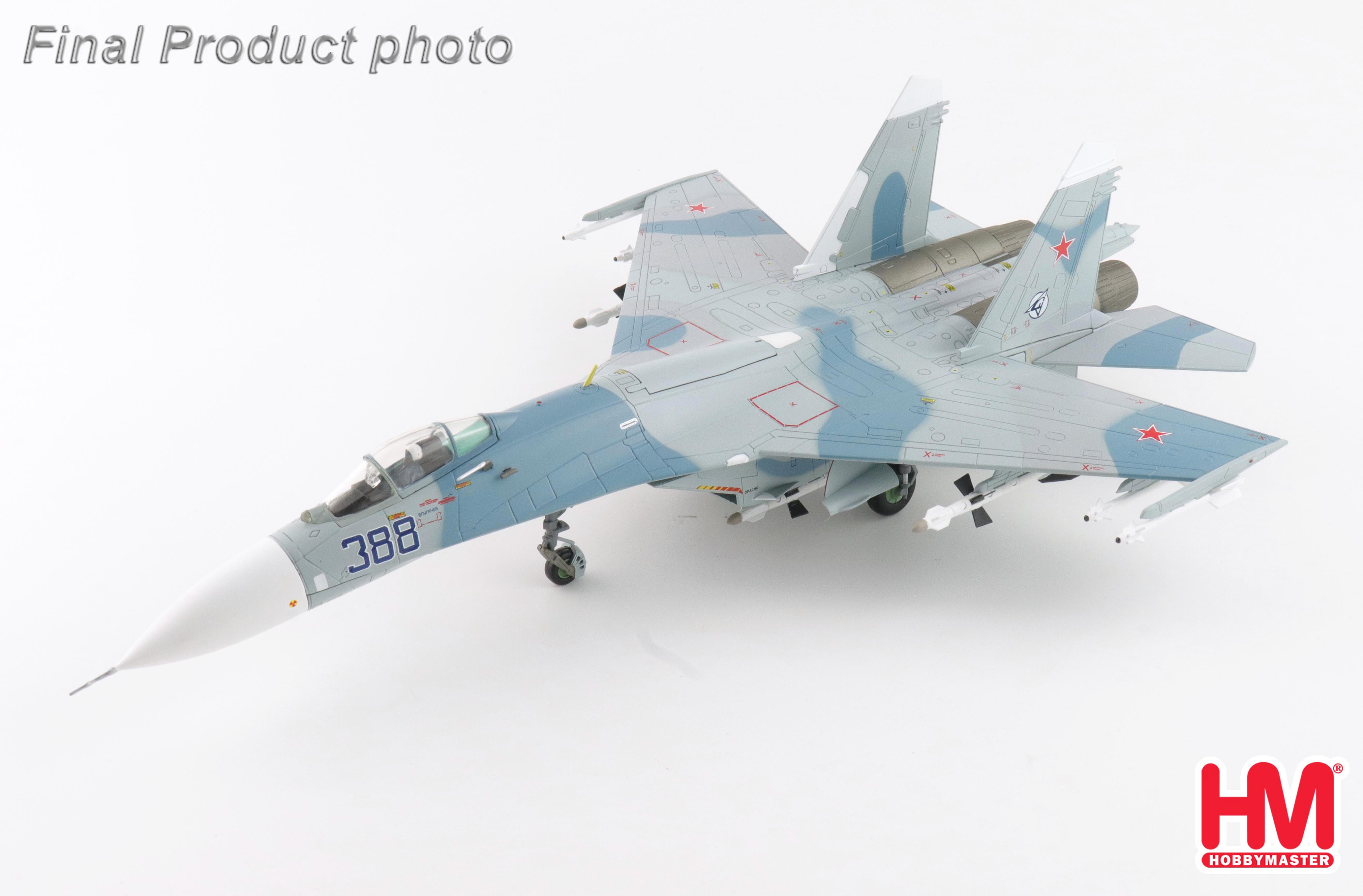Su-27 Flanker B B388, Paris le Bourget, 1989 (w/climbing ladder, no ...
