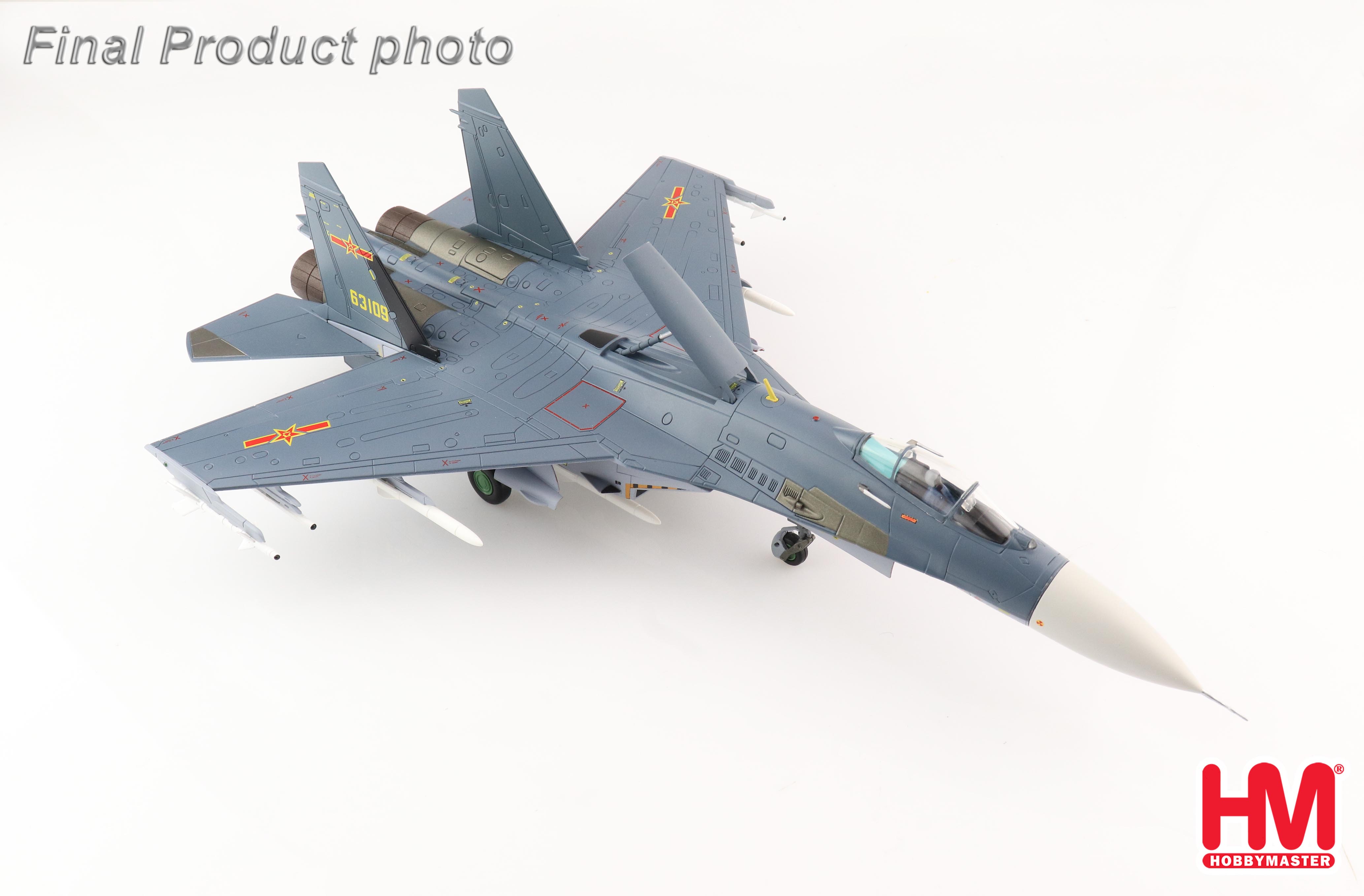 J-11BG Fighter 63109 PLA Navy, South China Sea, 2022