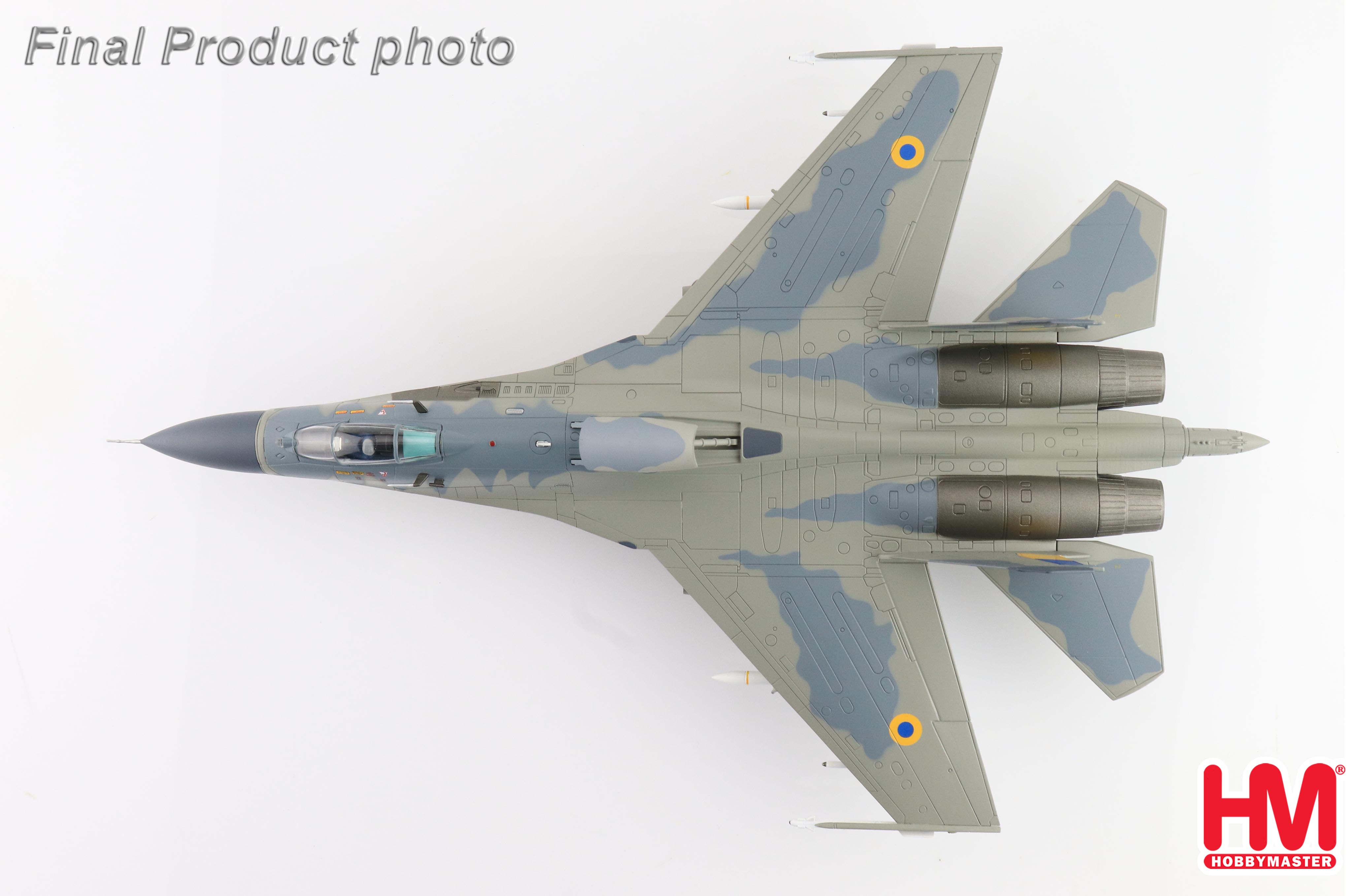 Su-27 "Compass Ghost Grey scheme" Ukrainian Air Force, 2023 (with AGM ...