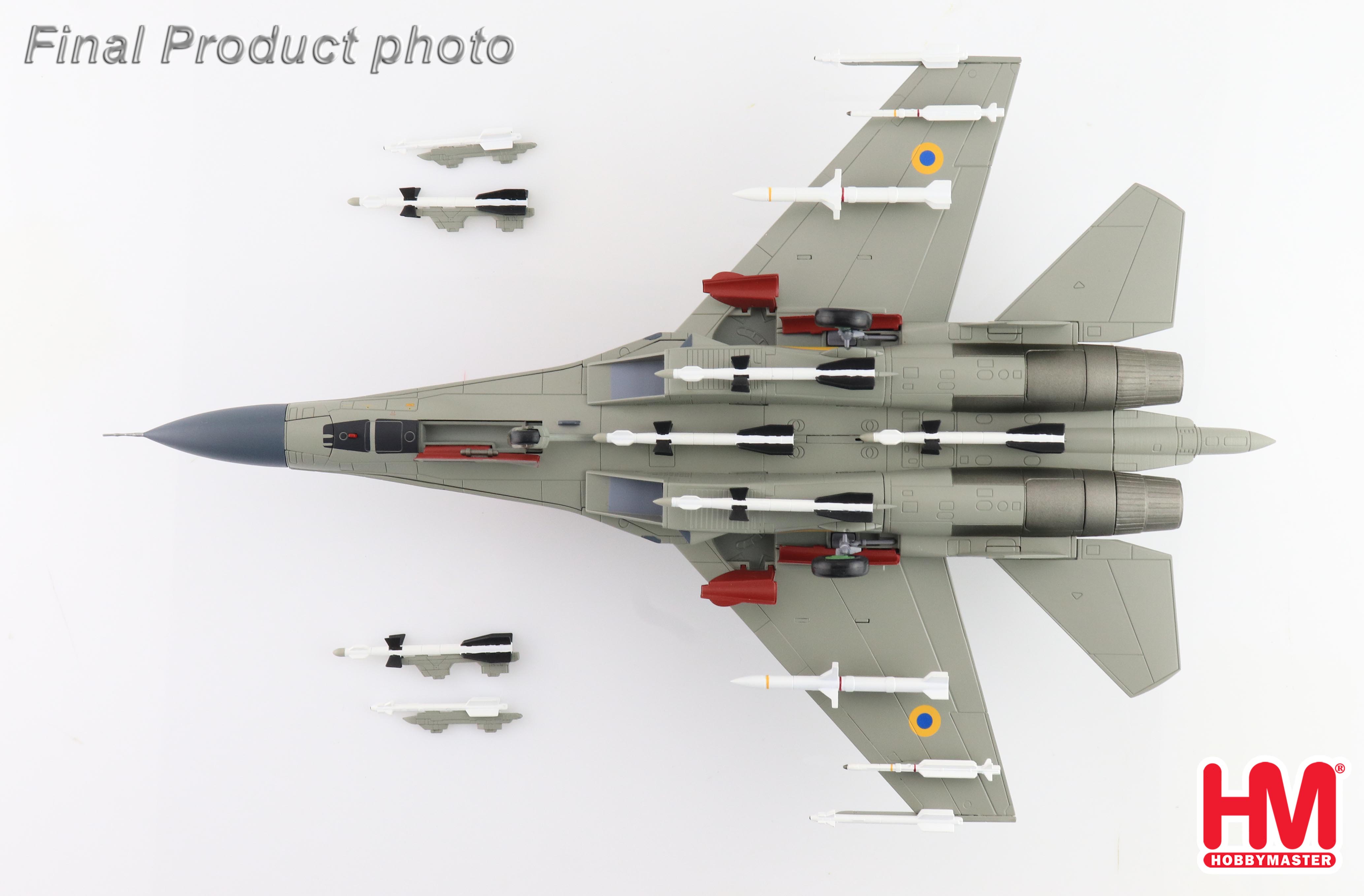 Su-27 "Compass Ghost Grey scheme" Ukrainian Air Force, 2023 (with AGM ...